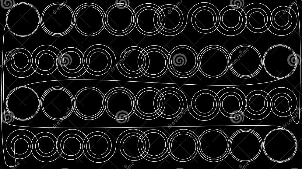 Infinite Circular Loop. Endless Thinking Stock Vector - Illustration of ...