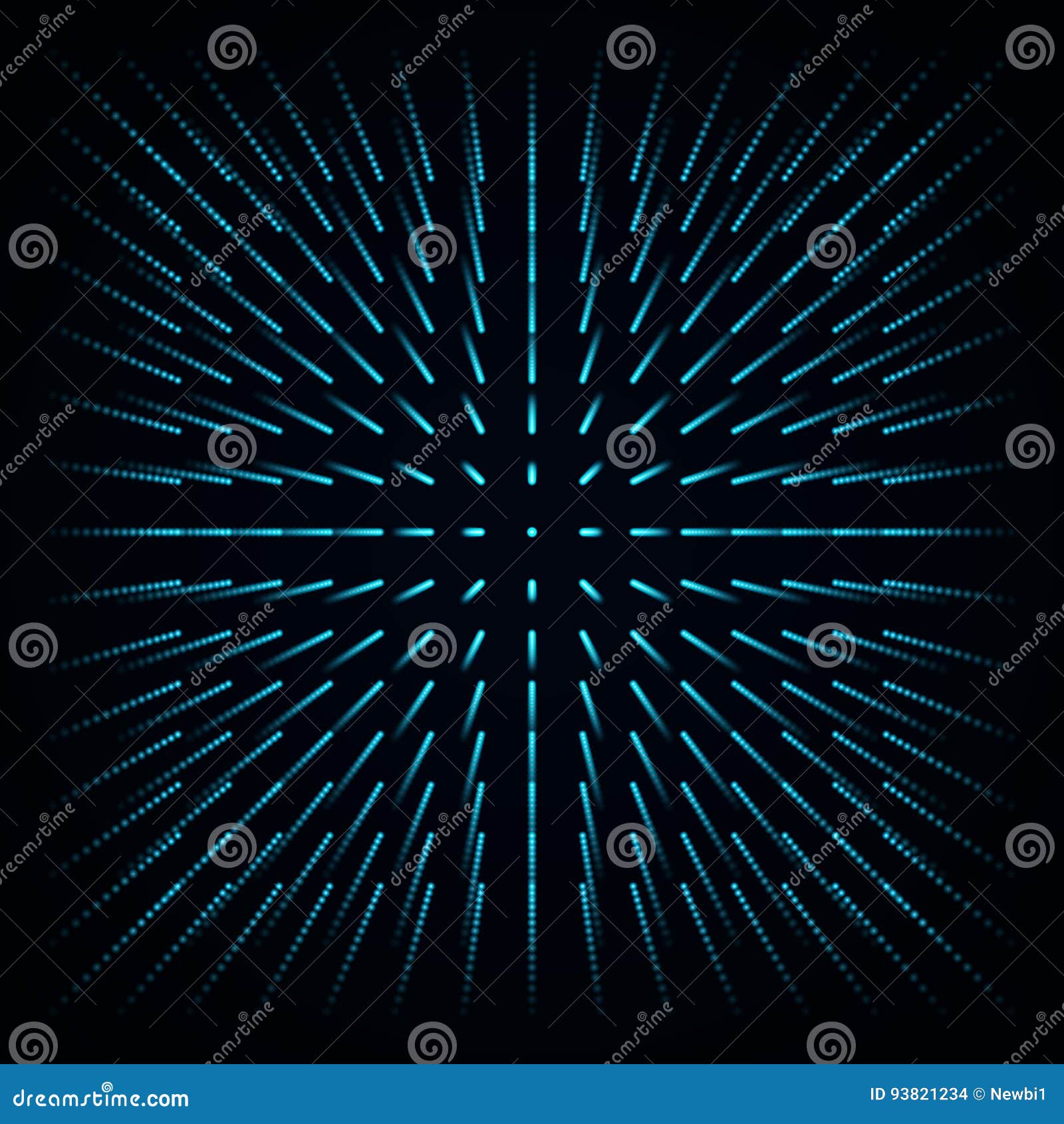 Infinite Cube Background. Vector Illustration. Stock Vector ...