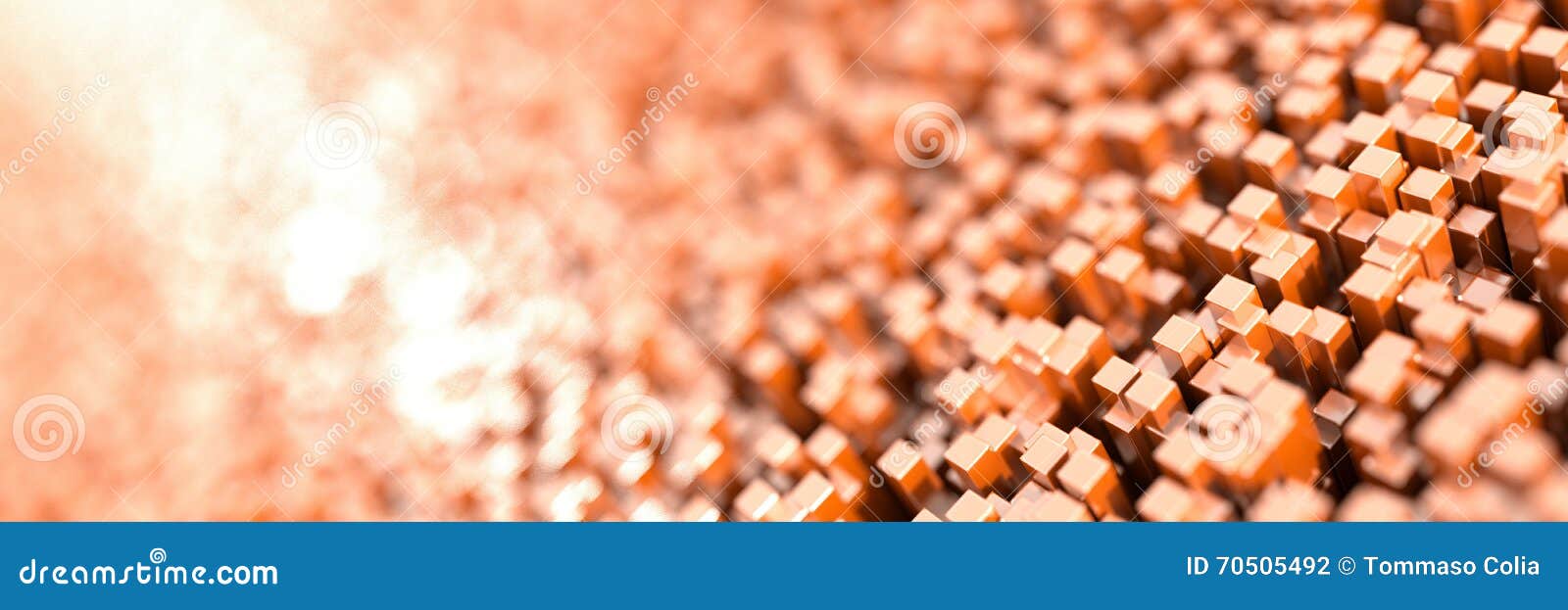 Infinite cubes background stock illustration. Illustration of colorful ...