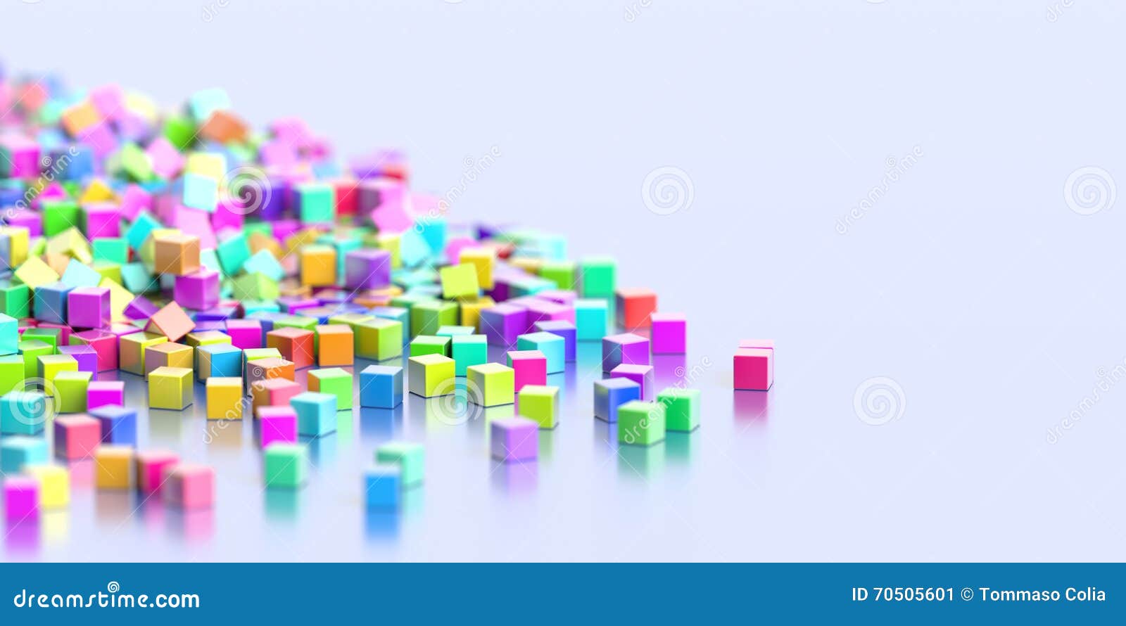 Infinite cubes background stock illustration. Illustration of design ...