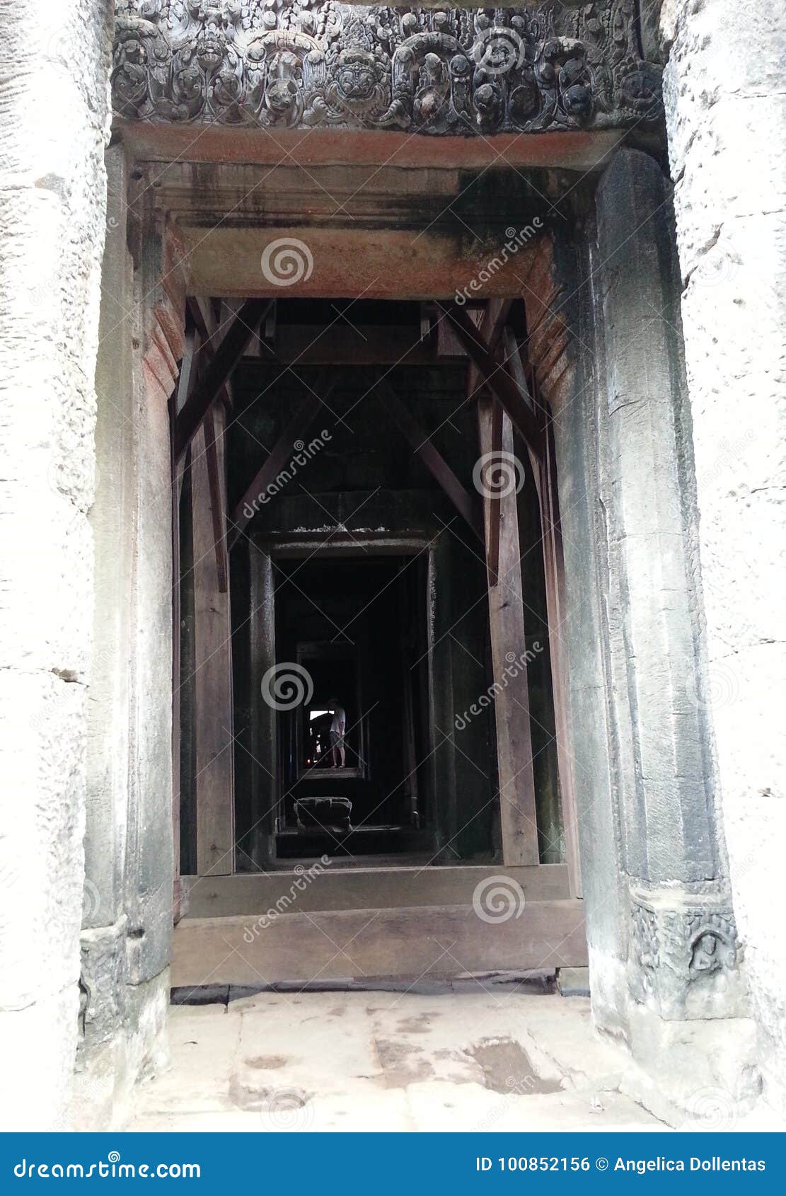Infinite doors stock photo. Image of rectangle, ancient - 100852156