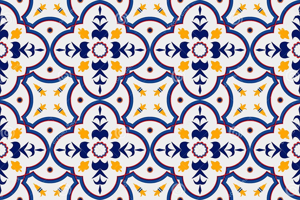 Infinite Expandable Vector Pattern Pattern. Seamless Stock Vector ...