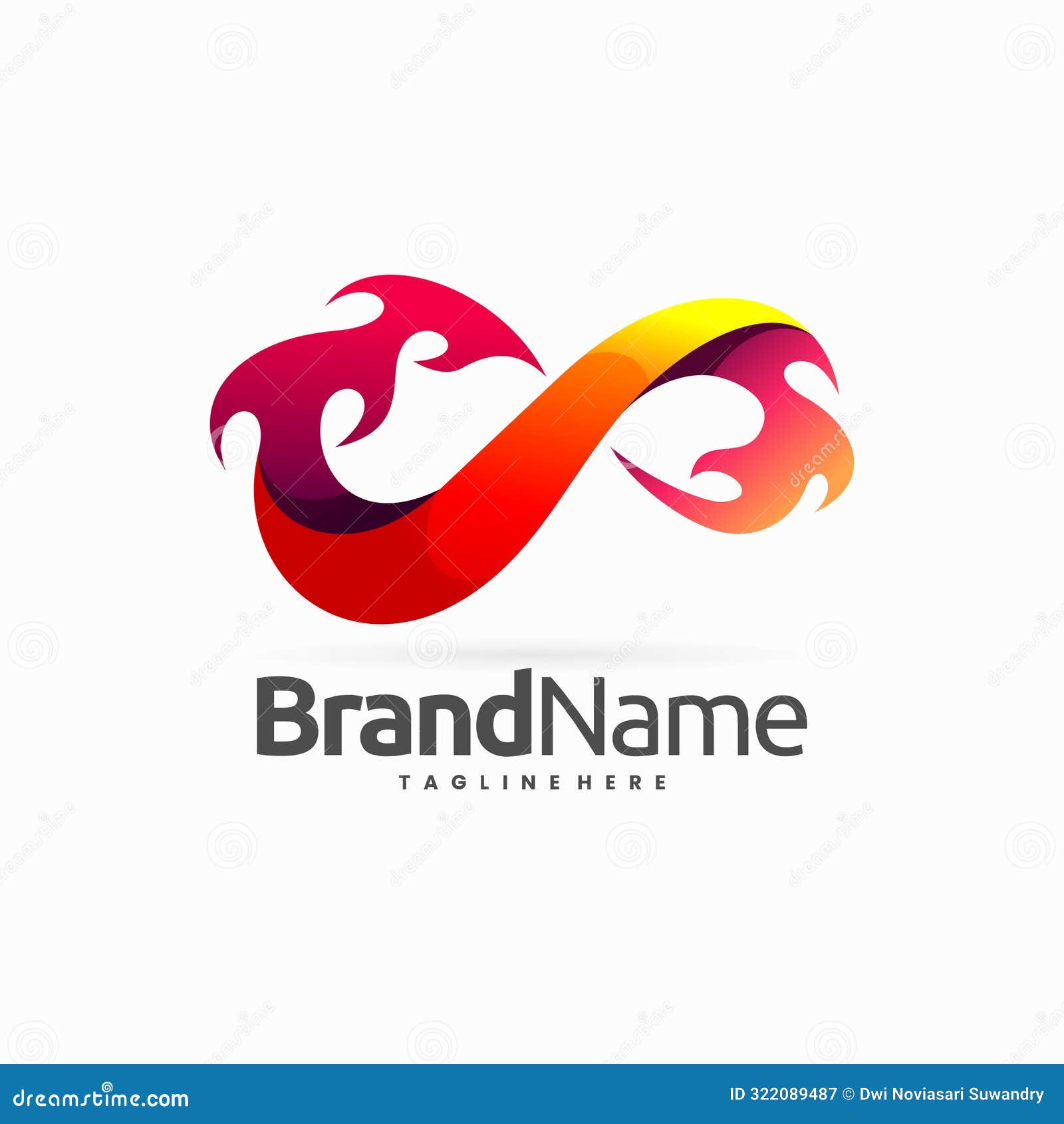 Infinite Fire Logo, Fire Infinity Logo Stock Vector - Illustration of ...