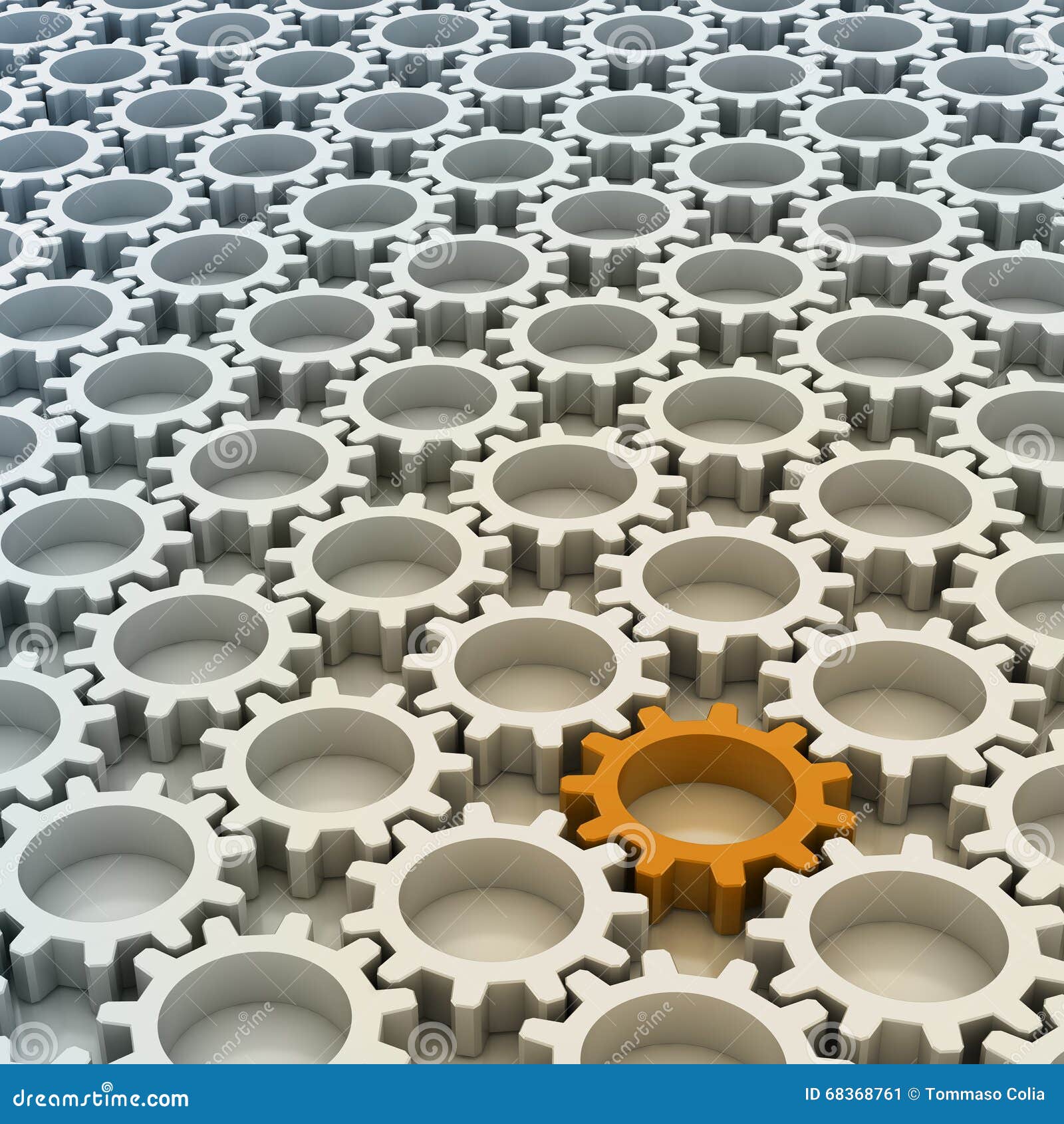 Infinite gears background stock illustration. Illustration of ...