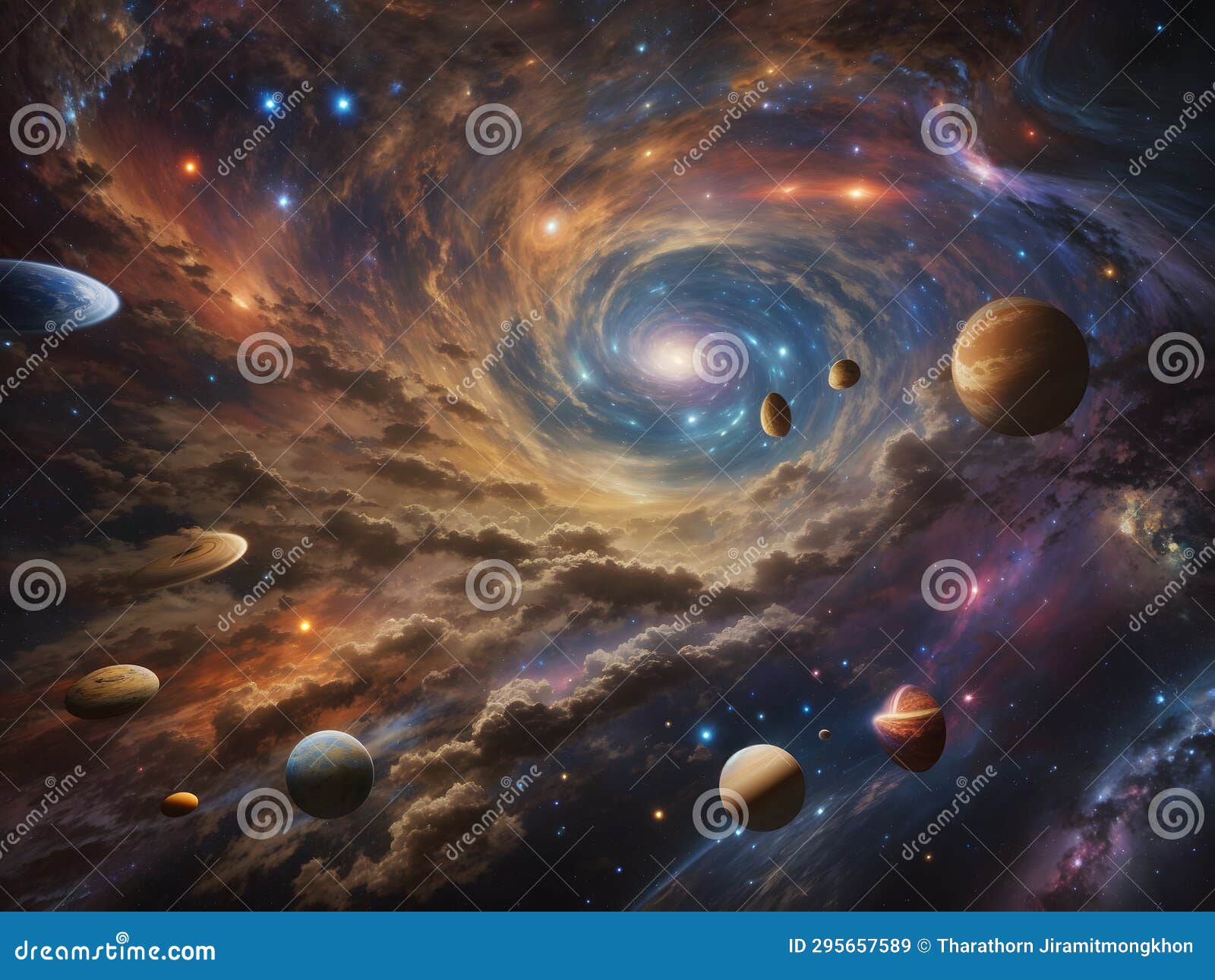 Infinite Horizons: Explore the Mysteries of the Universe Stock ...