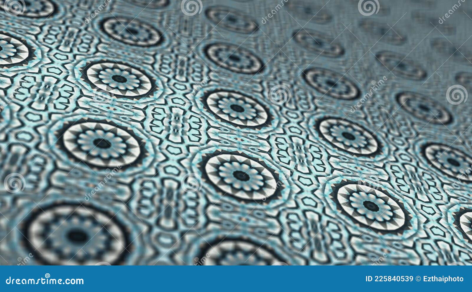 Infinite Loop Digital Graphic Art Retro Pattern Texture Matrix Tile 3D ...