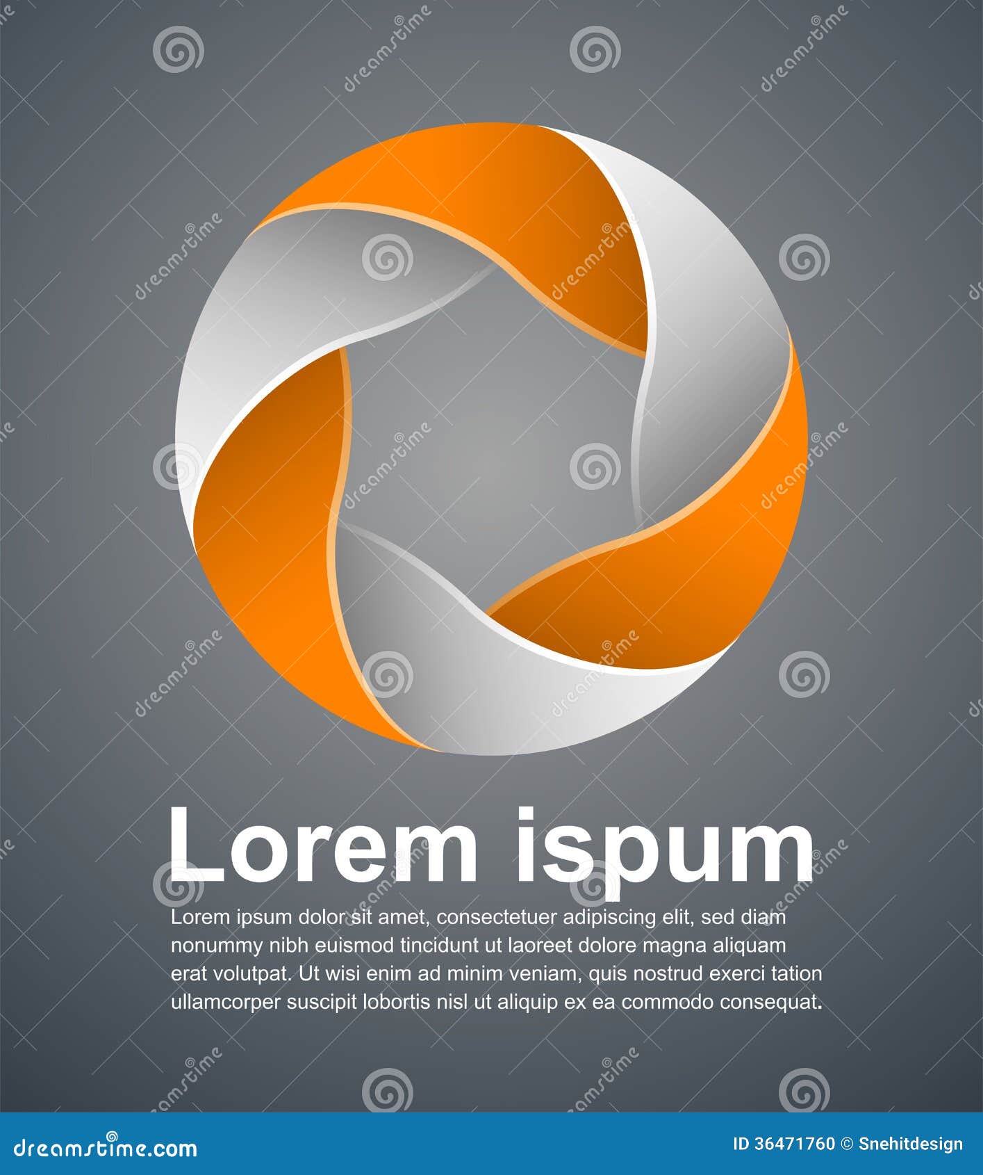 Infinite loop icon stock illustration. Illustration of abstract - 36471760