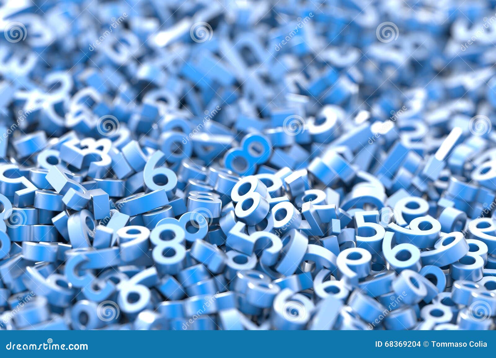 Infinite Numbers Background Stock Illustration - Illustration of symbol ...