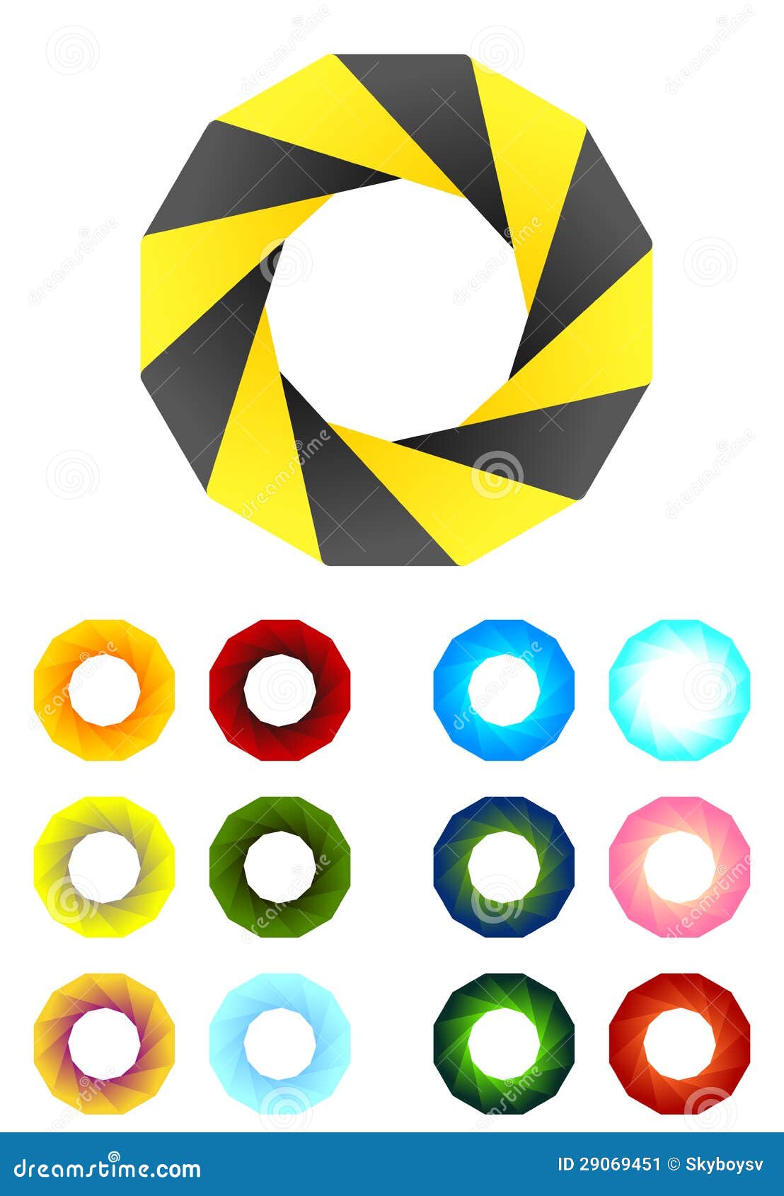 Infinite Ribbon Vector Design Logo Template Stock Vector - Illustration ...