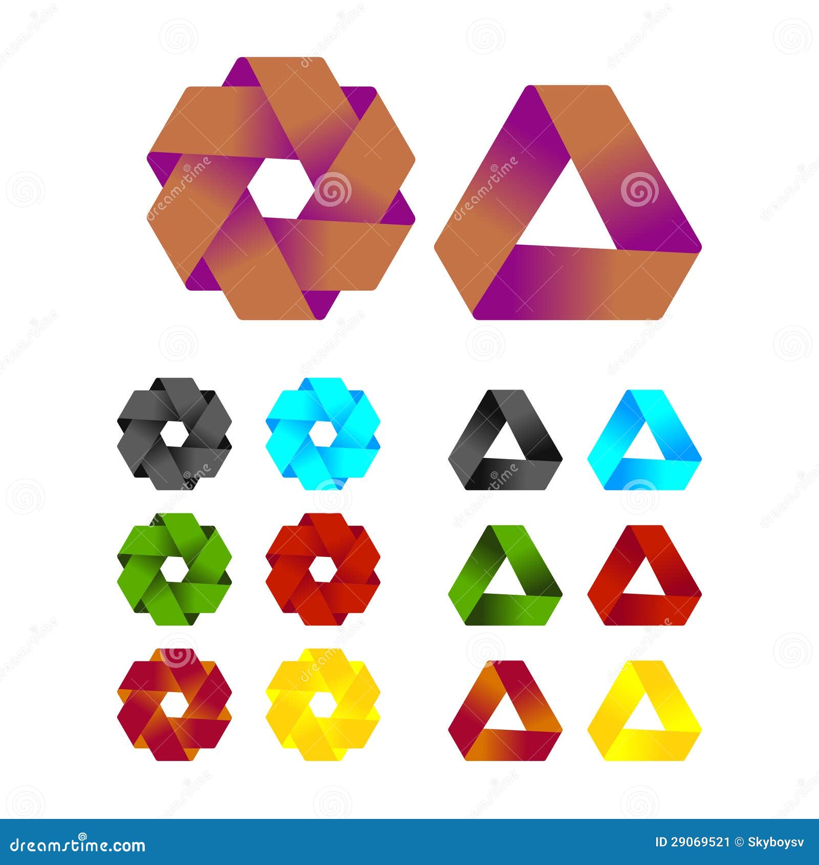 Infinite Ribbon Vector Design Logo Template Stock Vector - Illustration ...