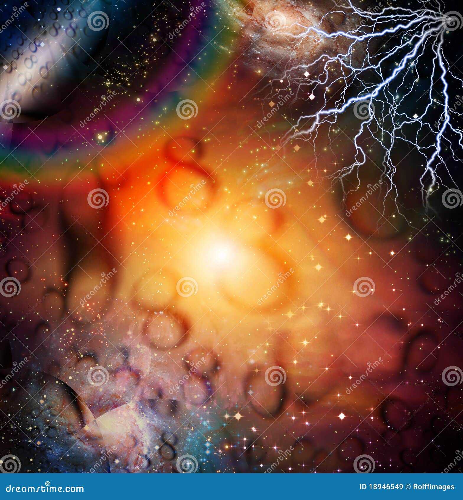 Infinite Space Time stock illustration. Illustration of abstract - 18946549