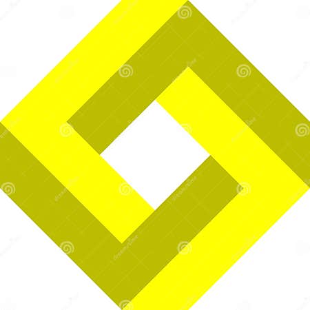 Infinite Square stock vector. Illustration of stamp - 100581636