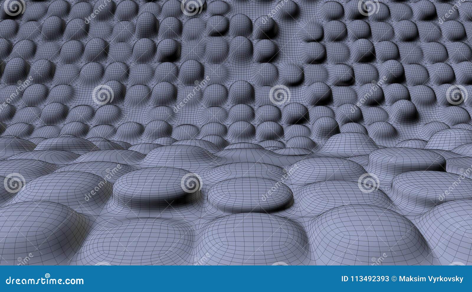 Infinite structure pimple stock illustration. Illustration of ...