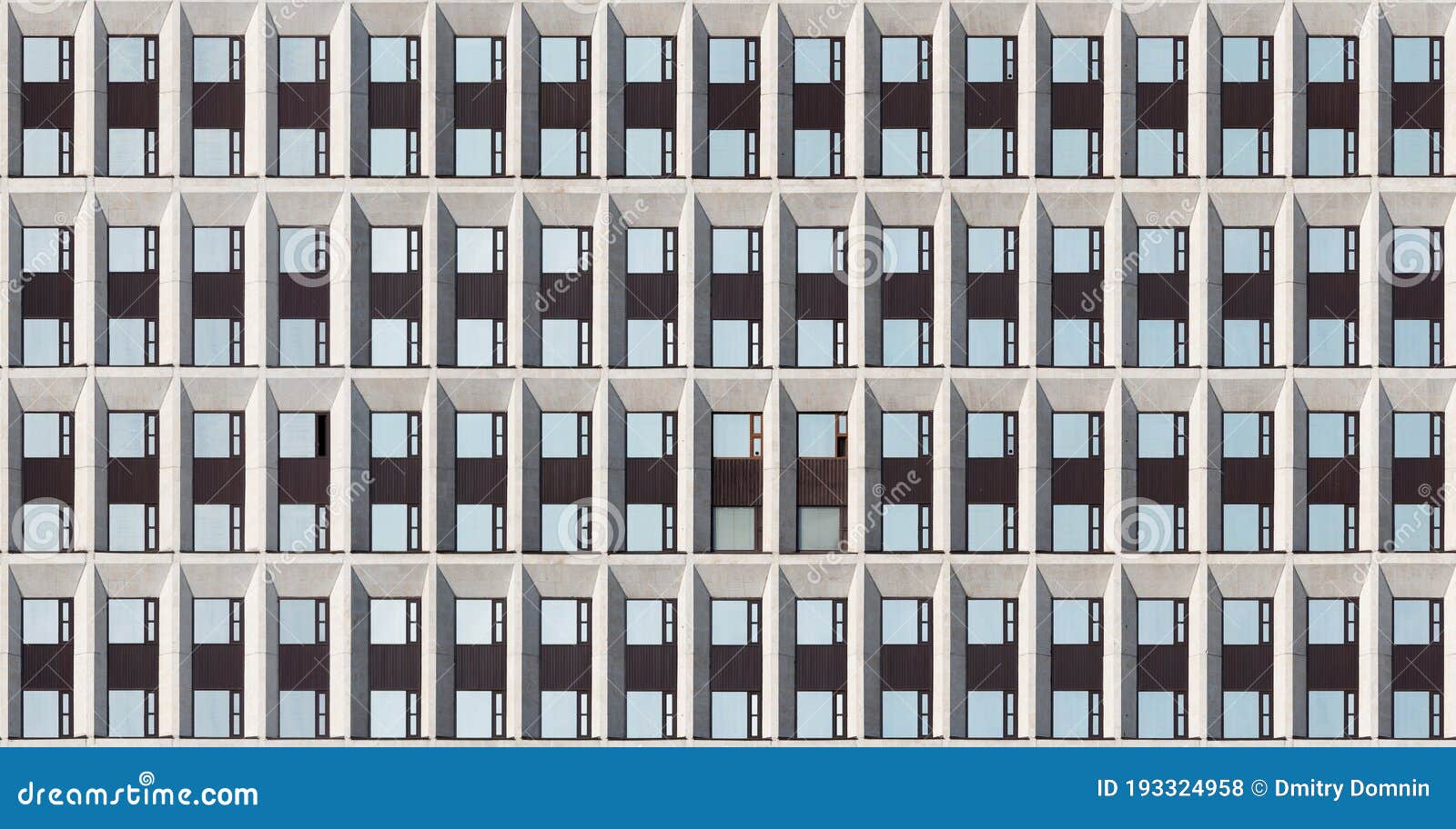 Infinite Texture of the Building Facade Stock Photo - Image of ...