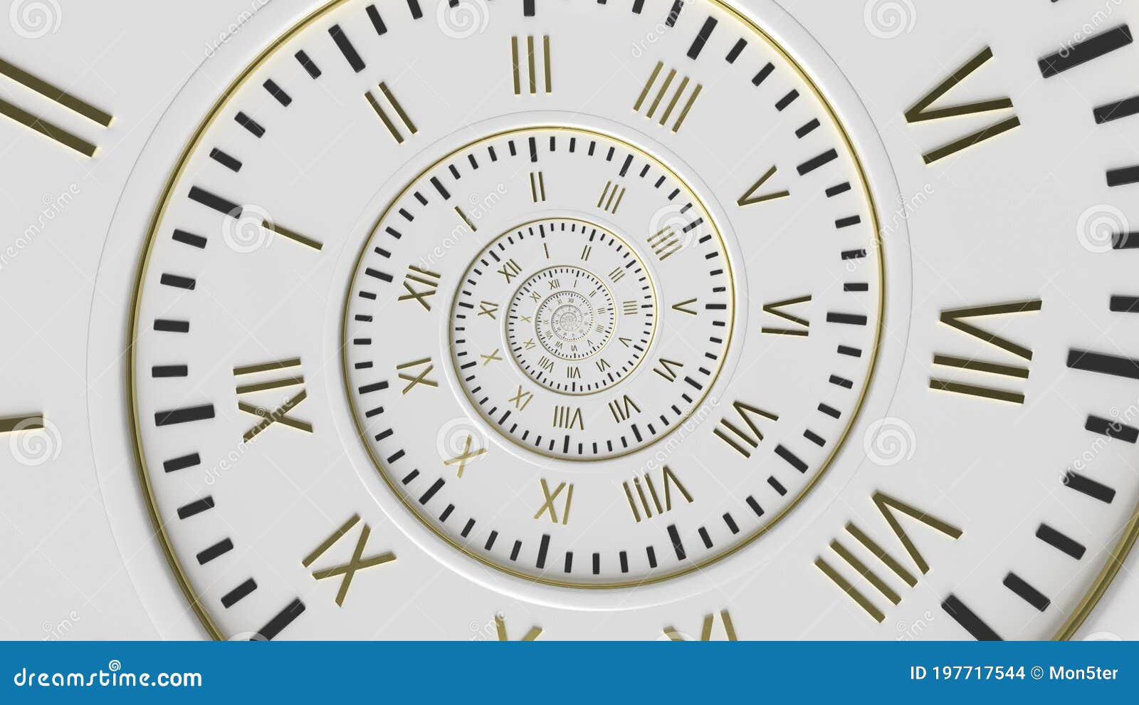 Infinite time concept. stock footage. Video of mystery - 197717544