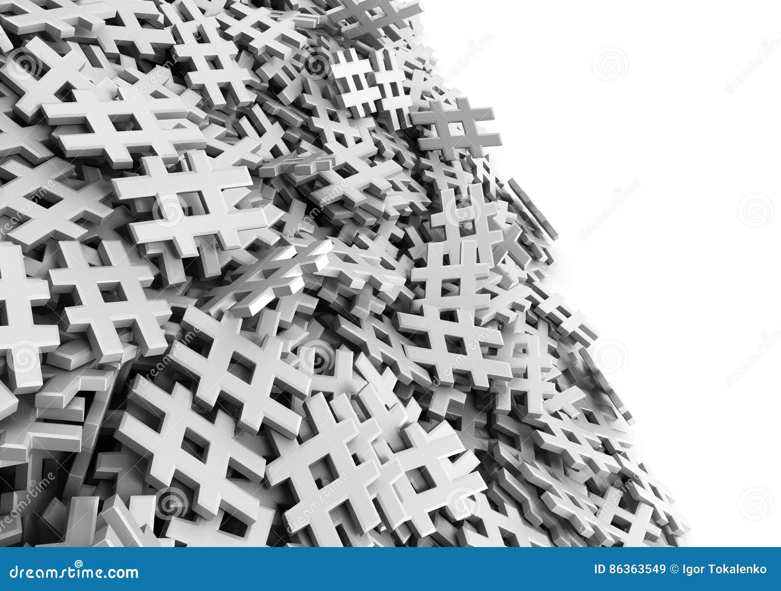 Infinite White Space Background Stock Photo | CartoonDealer.com #39031668