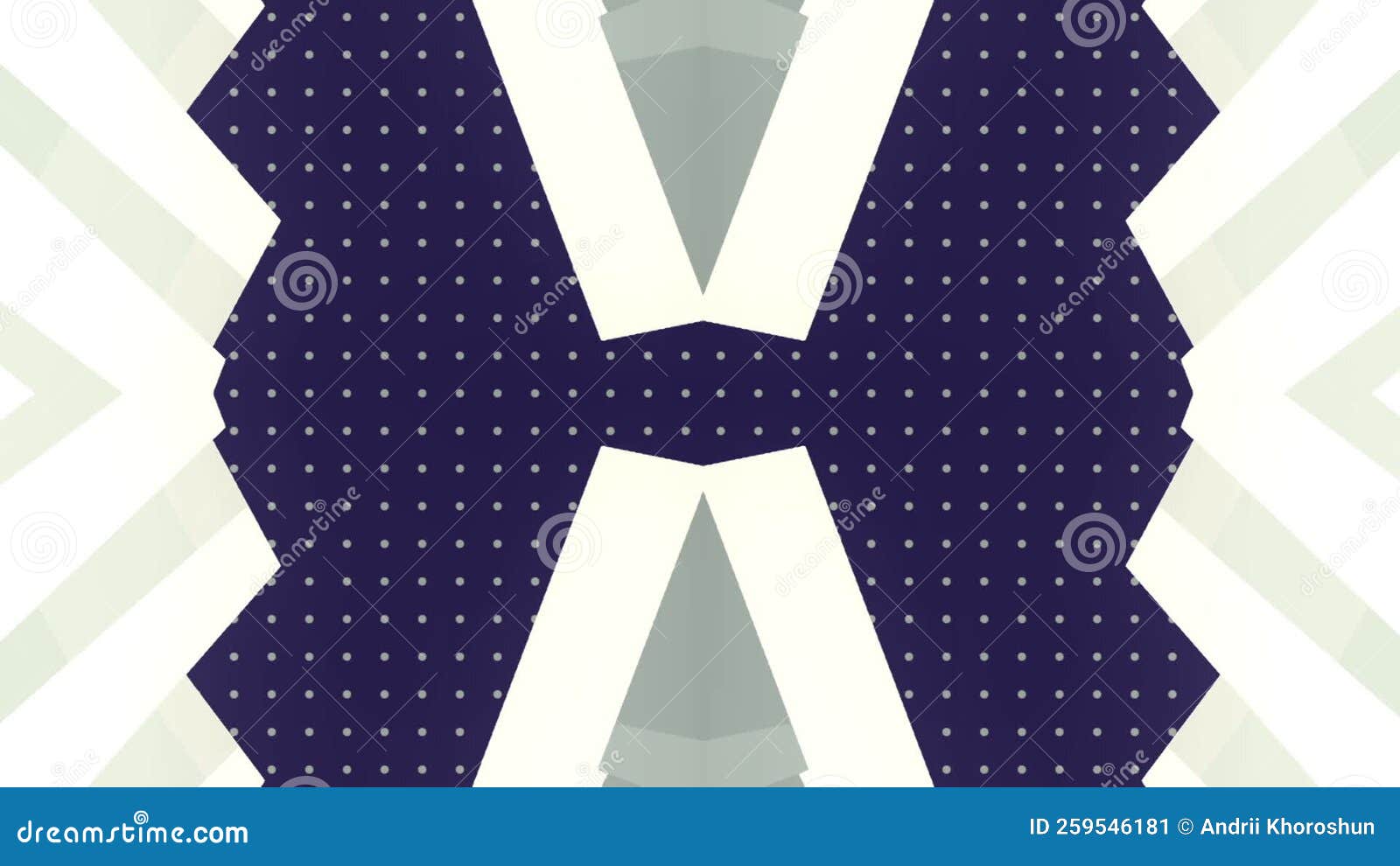 Infinitely Moving Symmetrical Pattern 3d Rendering Seamless Loop ...