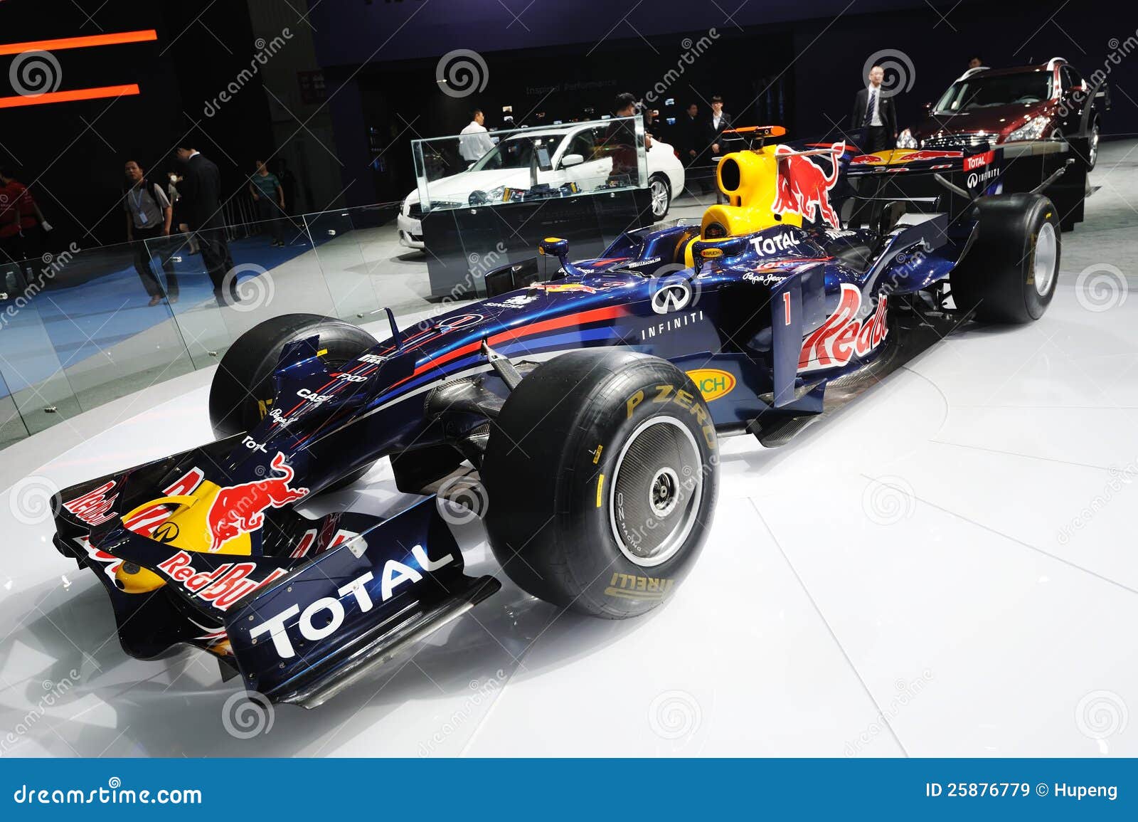 Infiniti f1 racing car editorial stock image. Image of auto - 25876779
