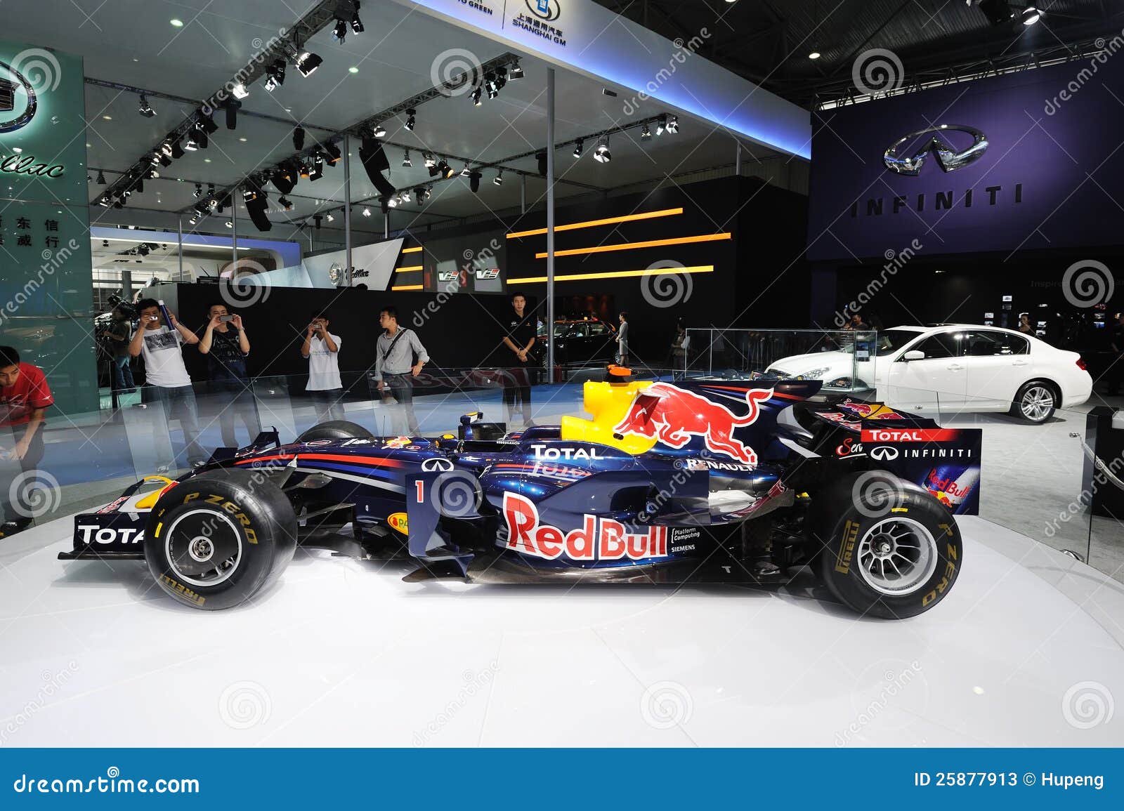 Infiniti f1 racing car editorial stock photo. Image of china - 25877913