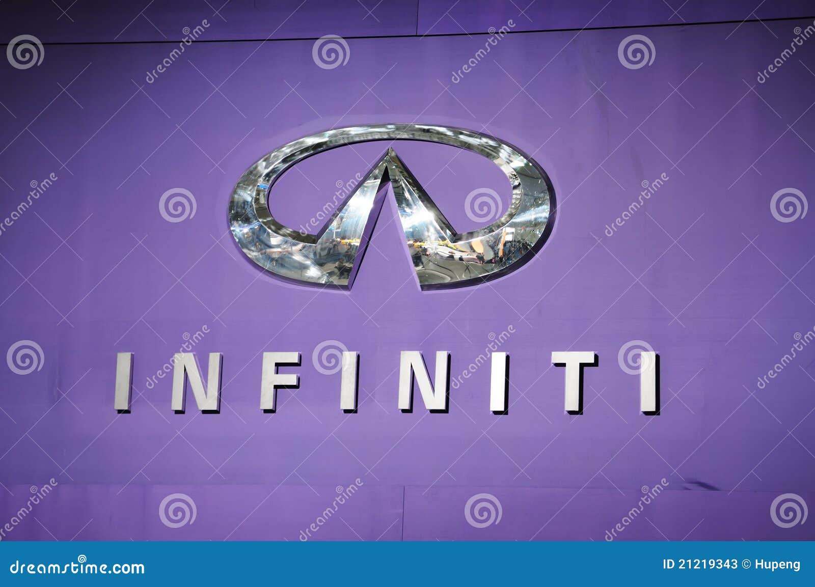 Infiniti logo editorial stock photo. Image of design - 21219343