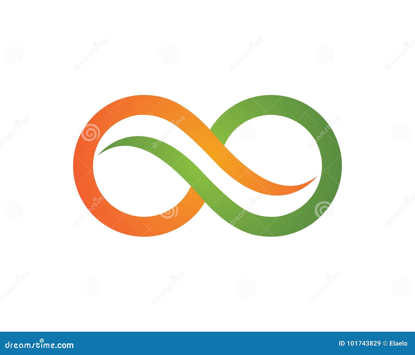 Infinito Logo Template illustrazione vettoriale. Illustrazione di ...