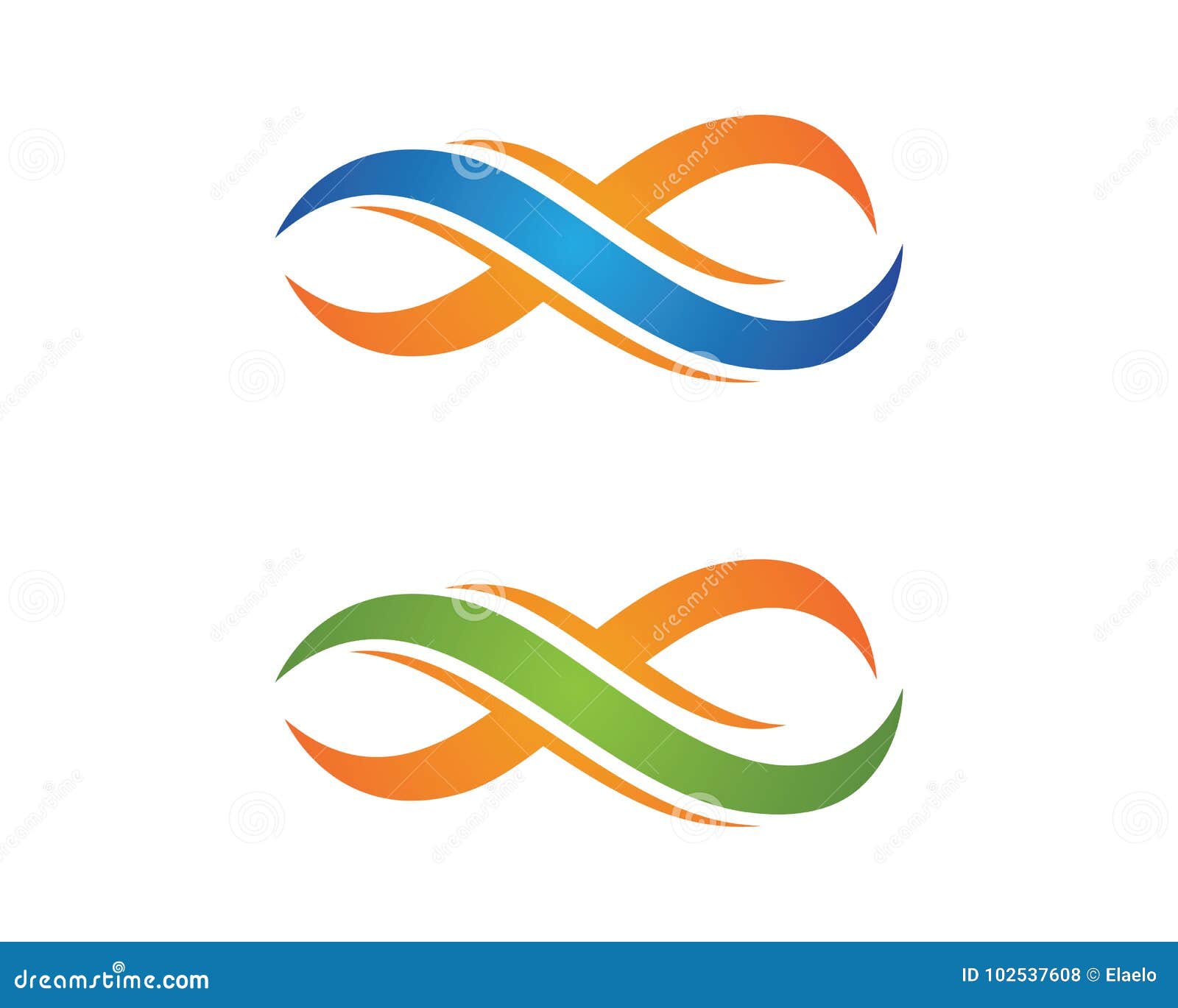 Infinito Logo Template illustrazione vettoriale. Illustrazione di ...
