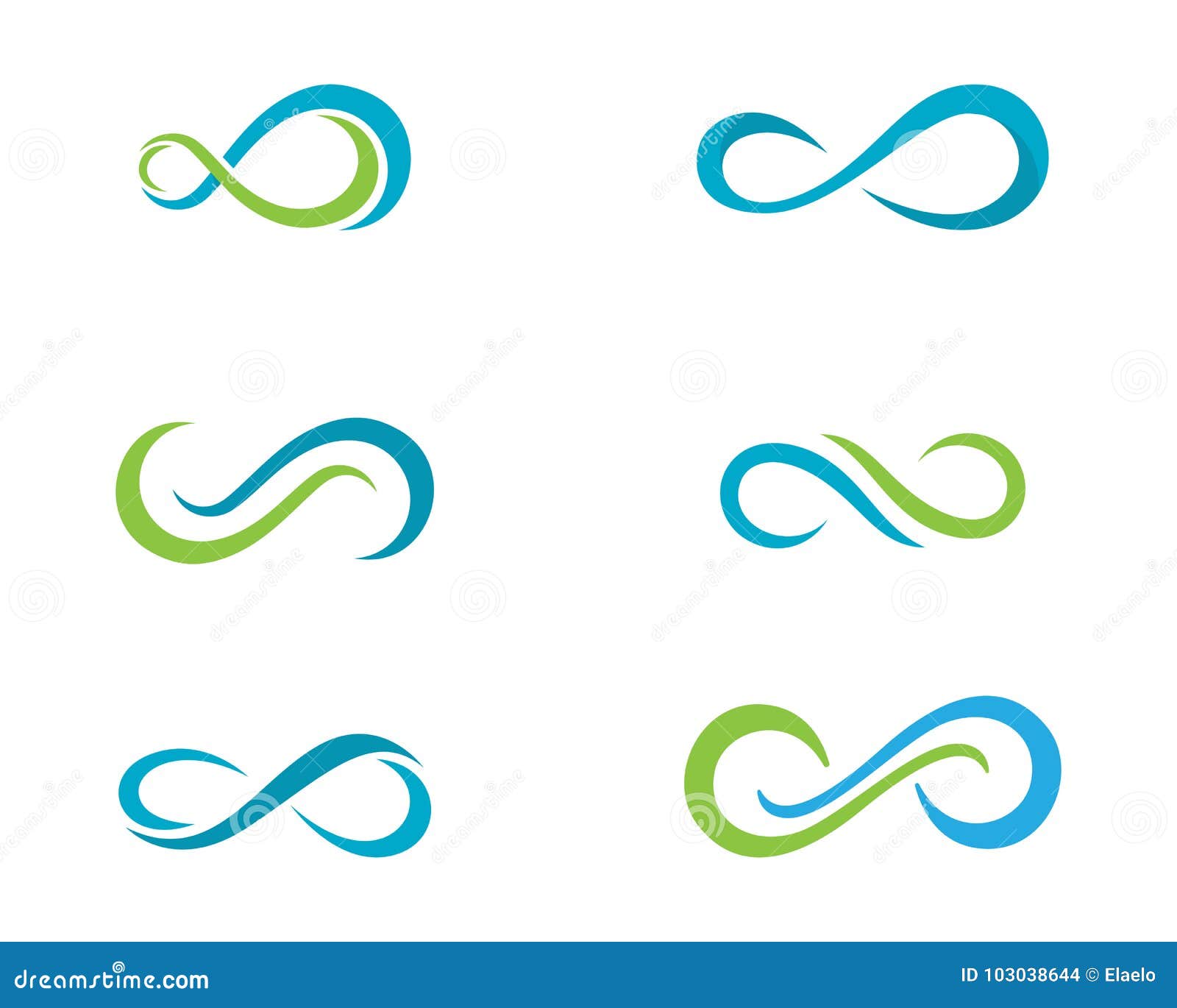 Infinito Logo Template illustrazione di stock. Illustrazione di ...