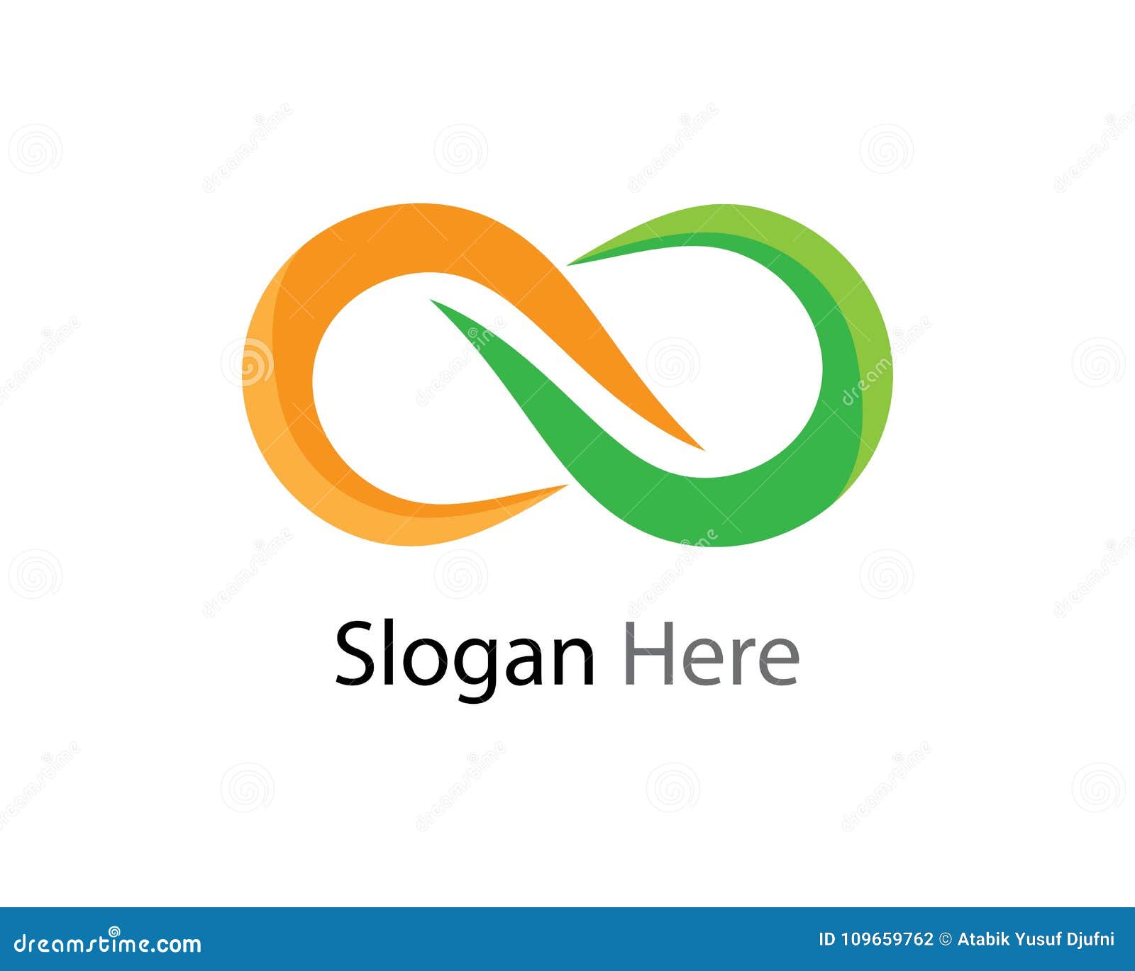 Infinito Logo Template ilustración del vector. Ilustración de cinta ...