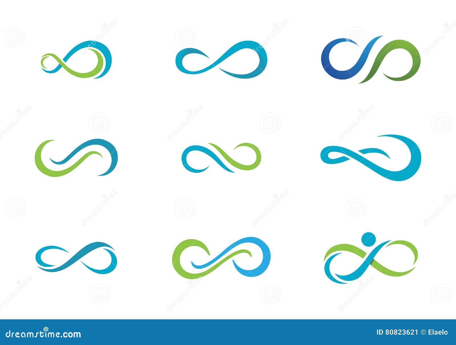 Infinito Logo Template ilustración del vector. Ilustración de modelo ...