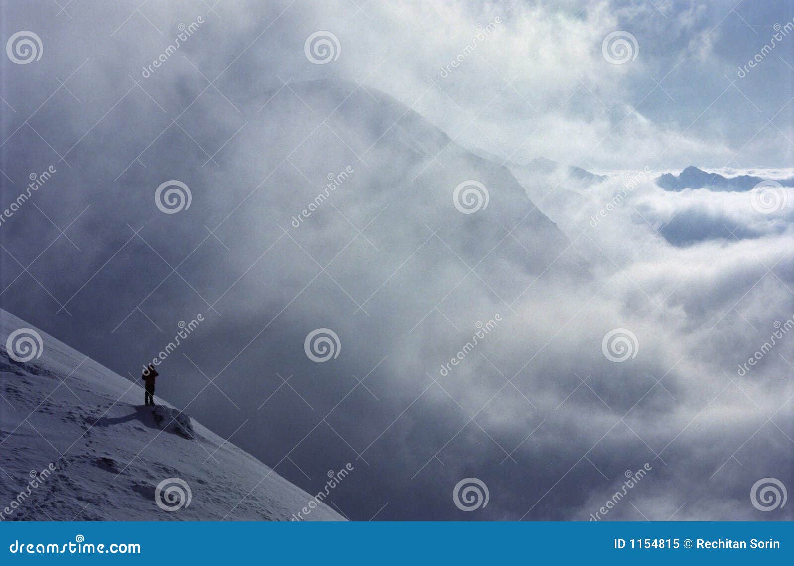 Infinity stock image. Image of landscape, climber, trek - 1154815