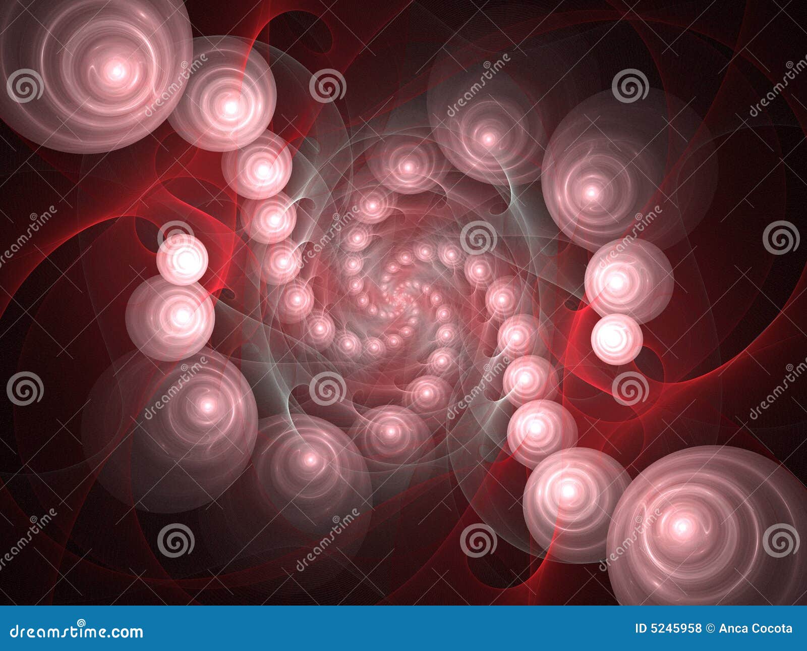 Infinity stock illustration. Illustration of fractal, infinite - 5245958