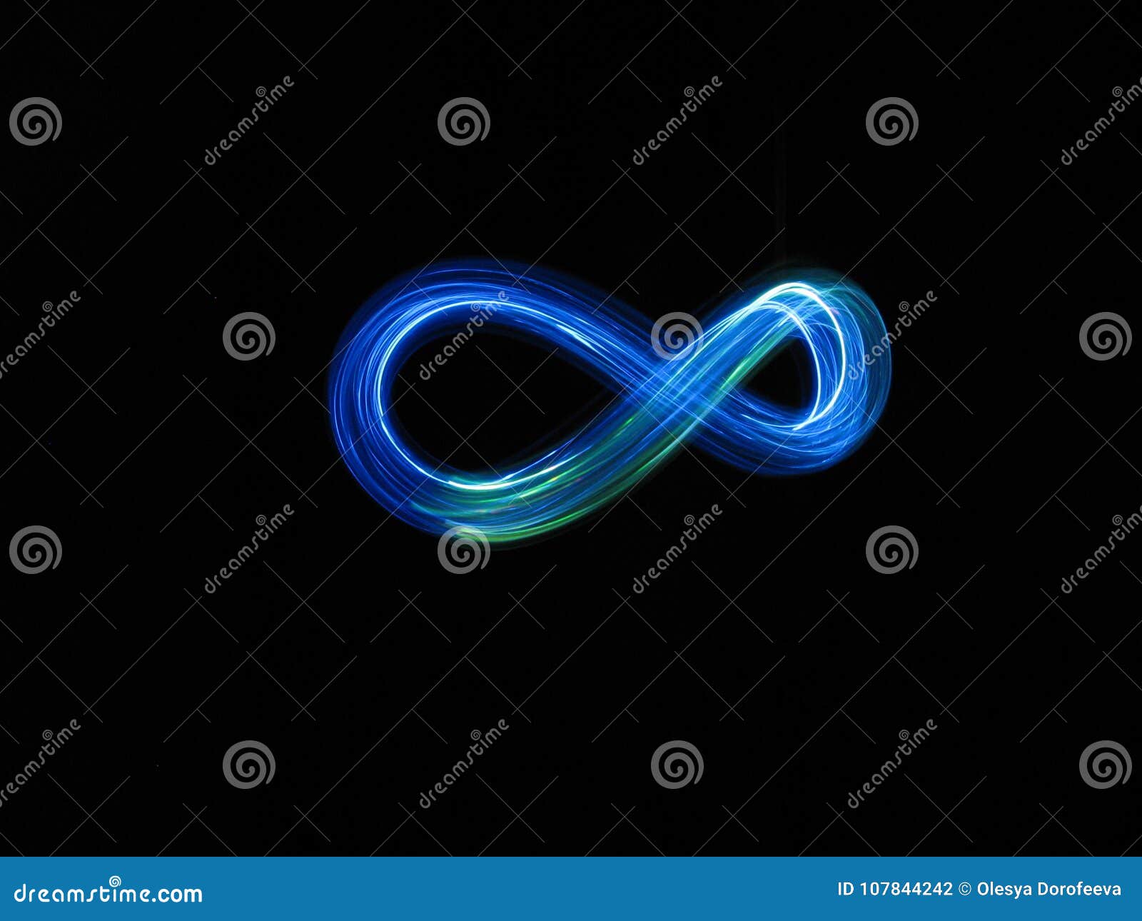 Neon background infinity stock photo. Image of dynamic - 107844242
