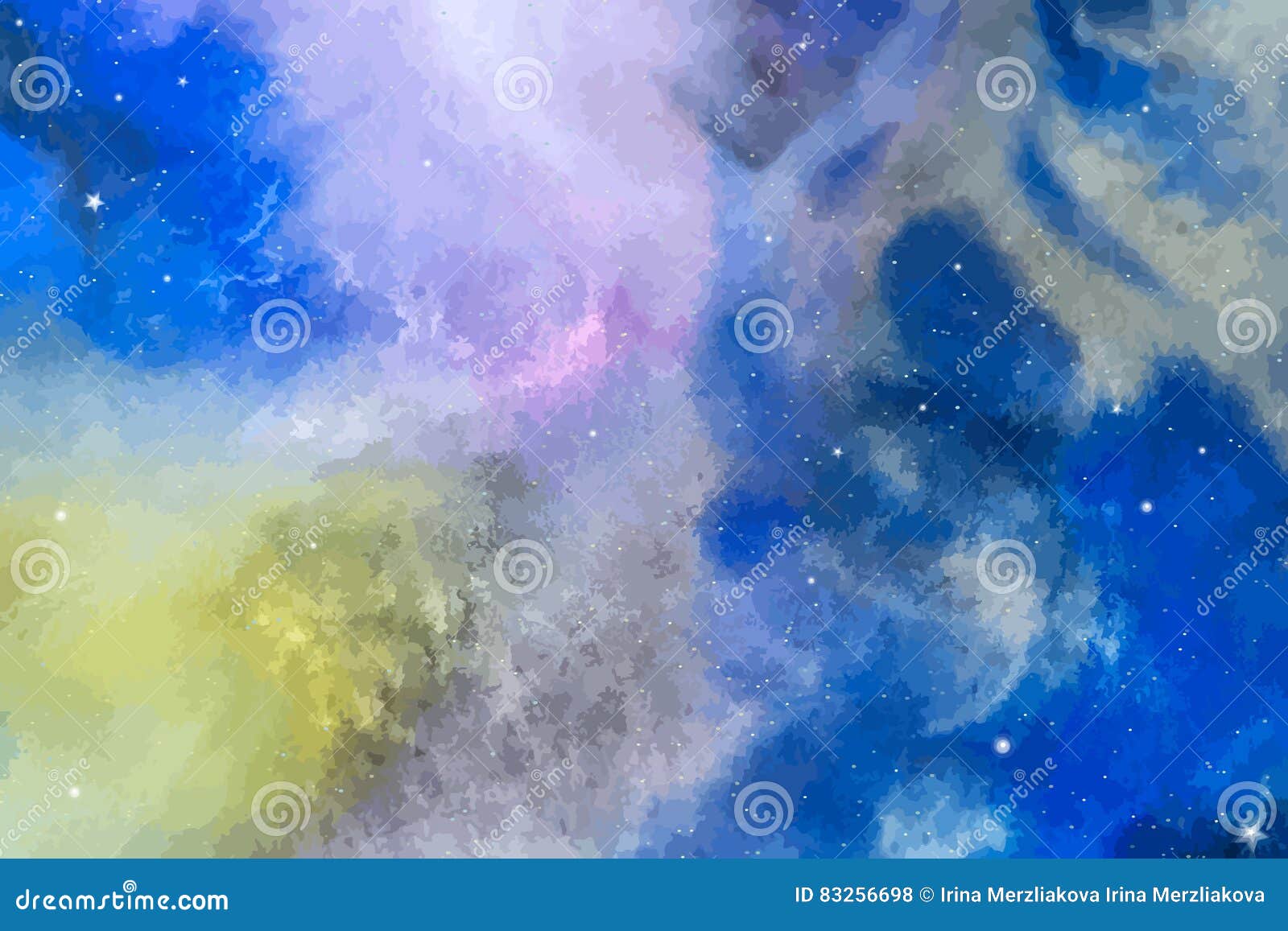 Infinity Abstract Universe Illustration Stock Vector - Illustration of ...