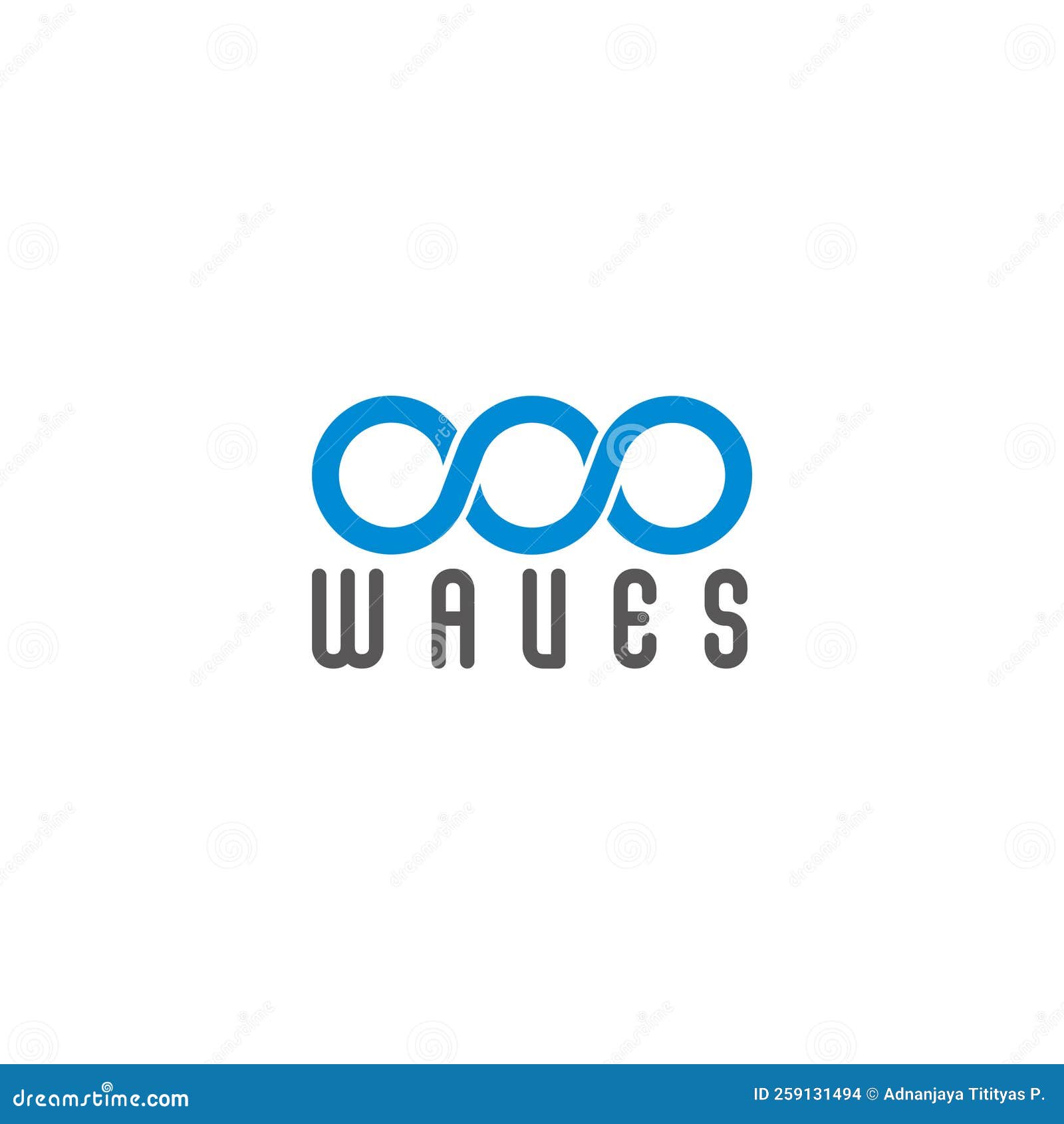 Infinity Blue Line Service Tools Repair Industry Logo Design Royalty ...