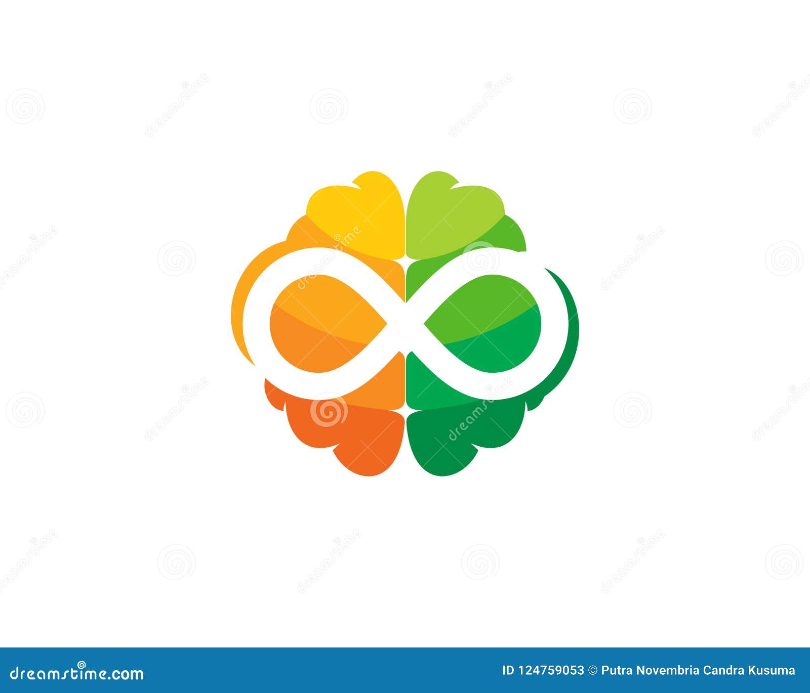 Infinity Brain Logo Icon Design Stock Vector - Illustration of graphic ...