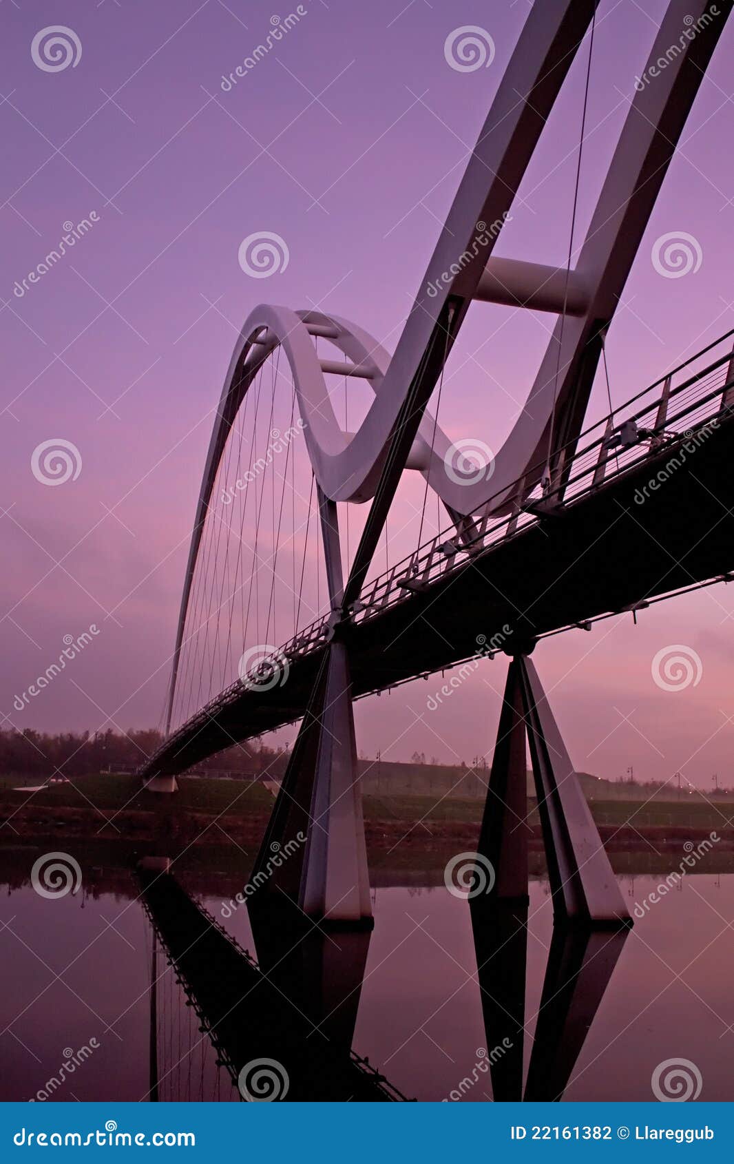 Infinity Bridge Stockton on Tees Editorial Photography - Image of city ...