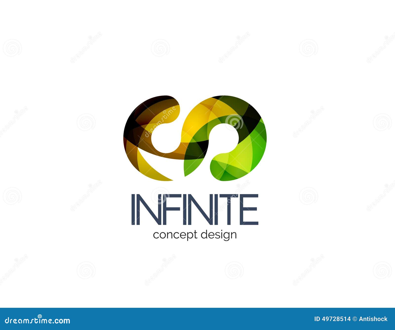 Infinity Business Logo Concept Stock Vector - Illustration of infinite ...