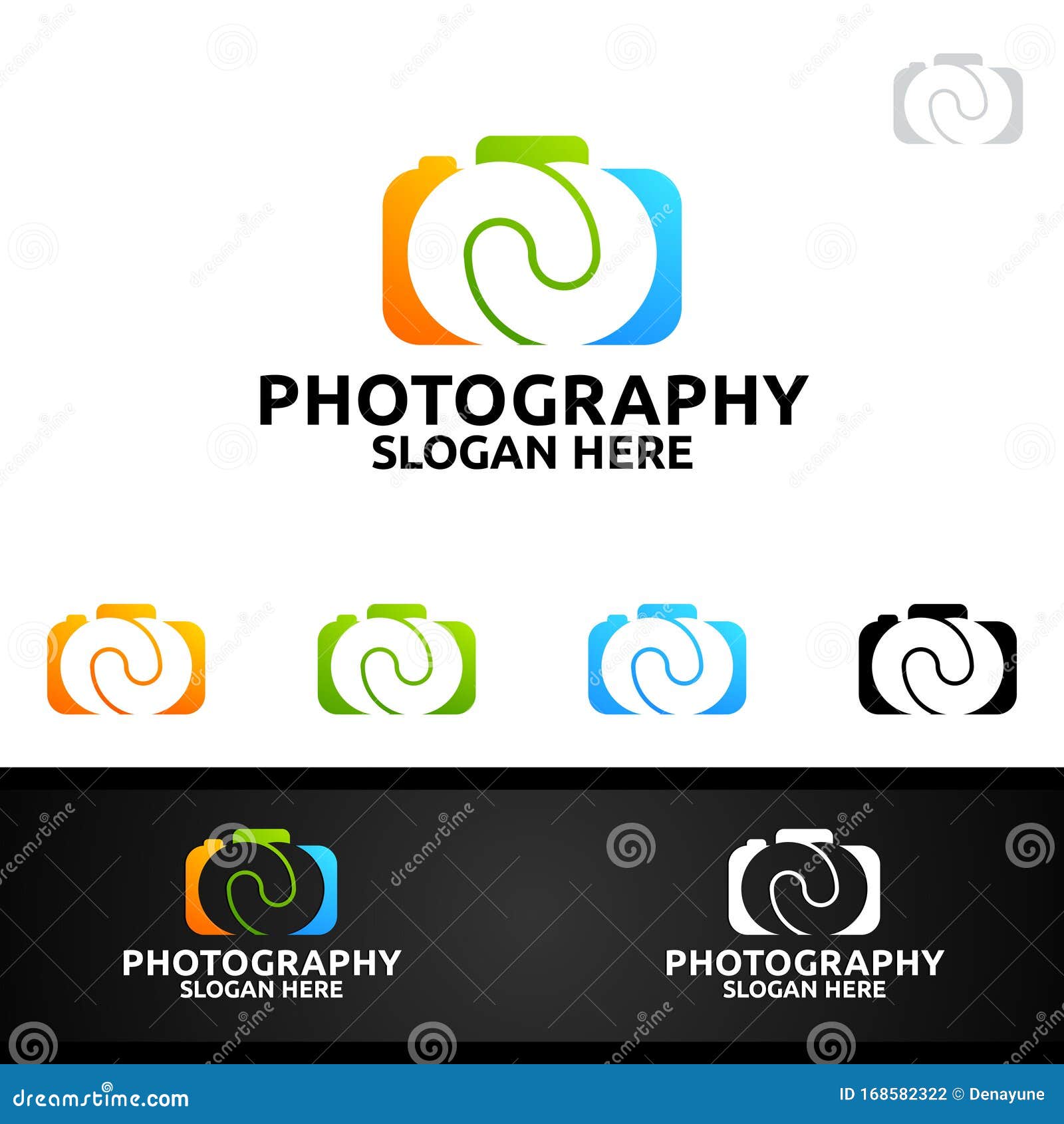 Infinity Camera Photography Logo Design Stock Vector - Illustration of ...