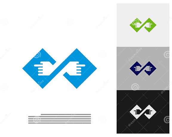 Infinity Care Logo Vector Template, Creative Infinity Logo Design ...