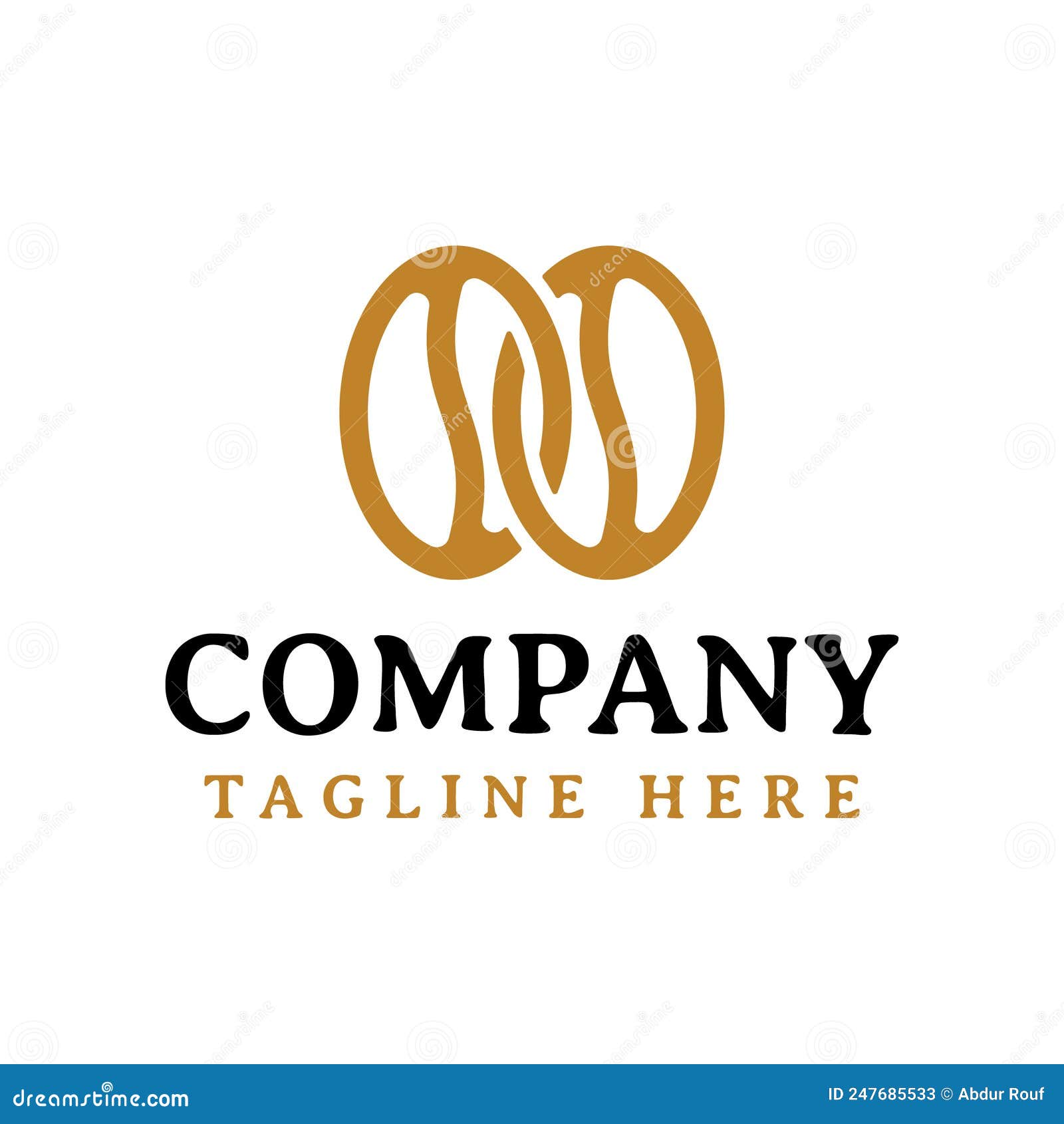 Infinity Coffee Logo Design Stock Vector - Illustration of cafe, latte ...