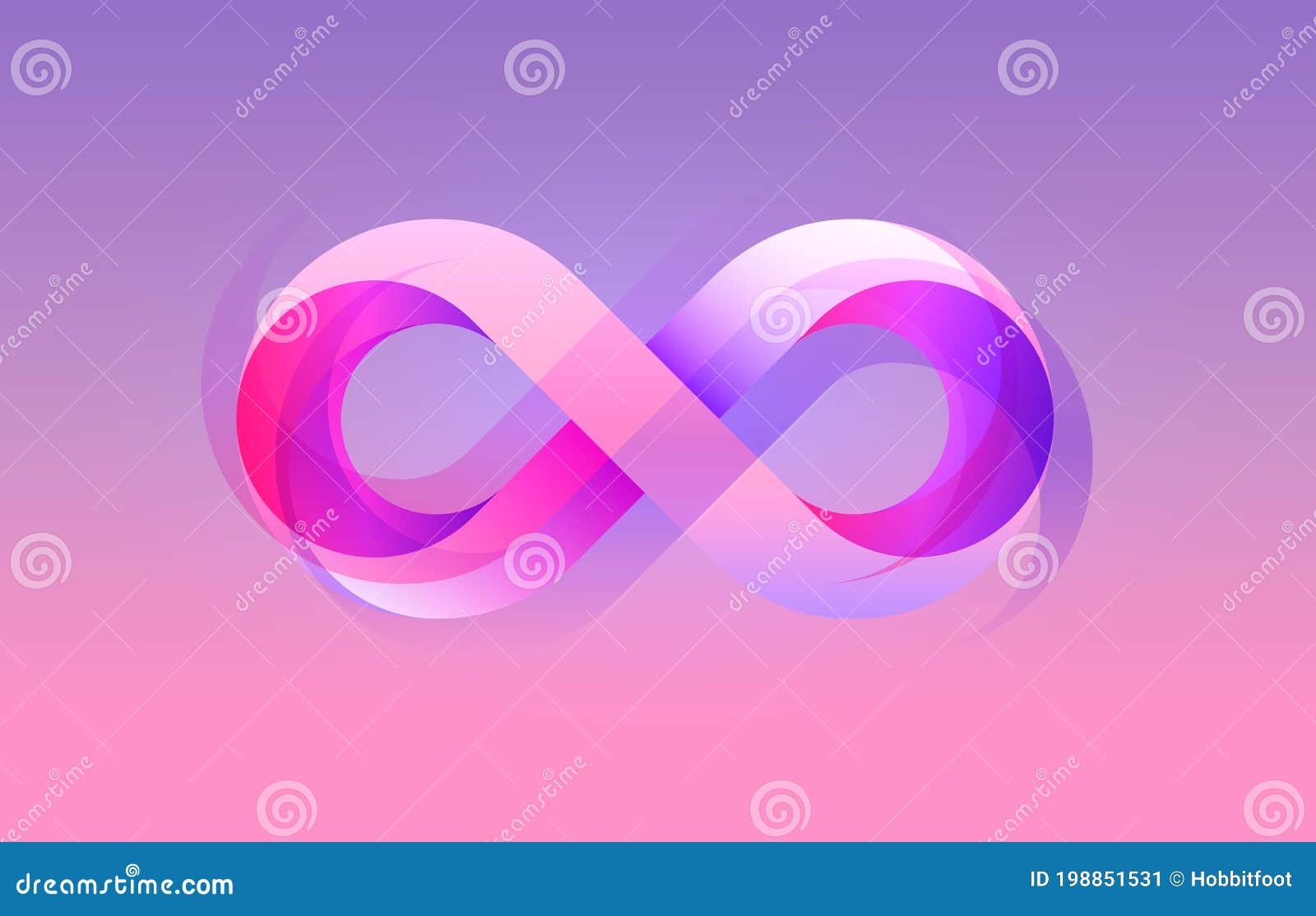 Infinity Color Icon, Sign Element Geometric, Vector Stock Vector ...