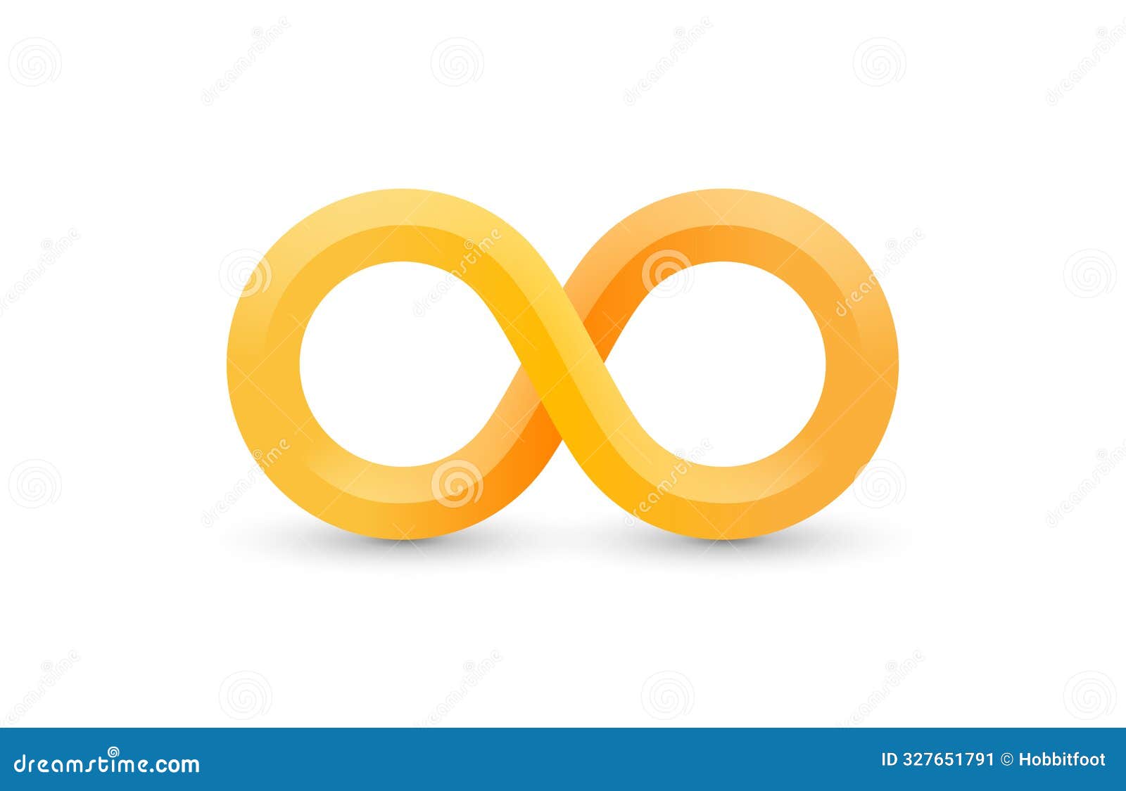 Infinity Color Icon, Sign Element Graphic. Vector Illustration Stock ...