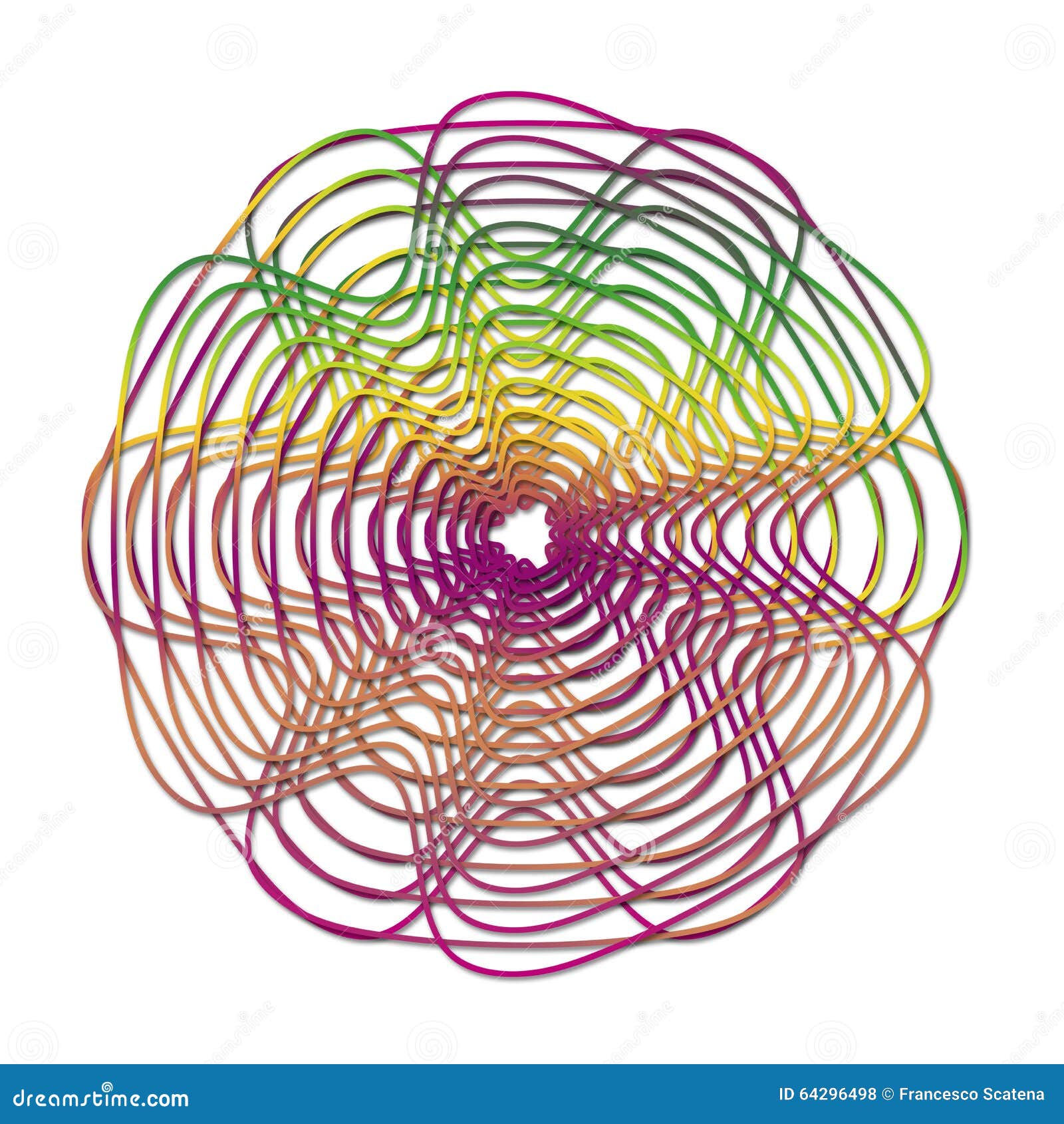 Infinity Colored Symbols. Abstract Shapes Of Futuristic Logos Eternity ...