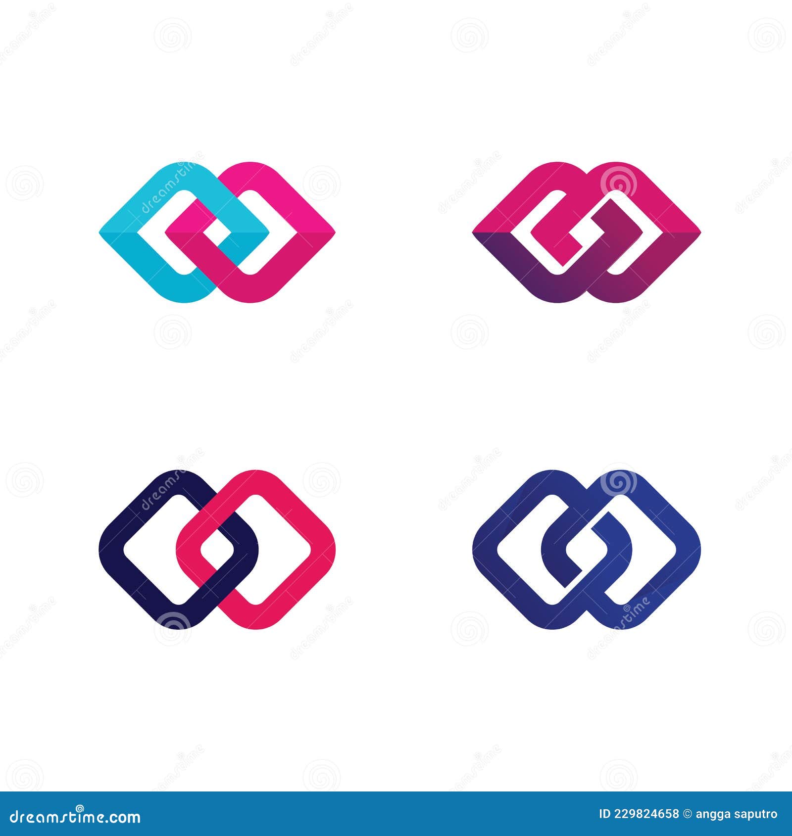 Infinity Design Logo and 8 Icon, Vector, Sign, Creative Logo for ...