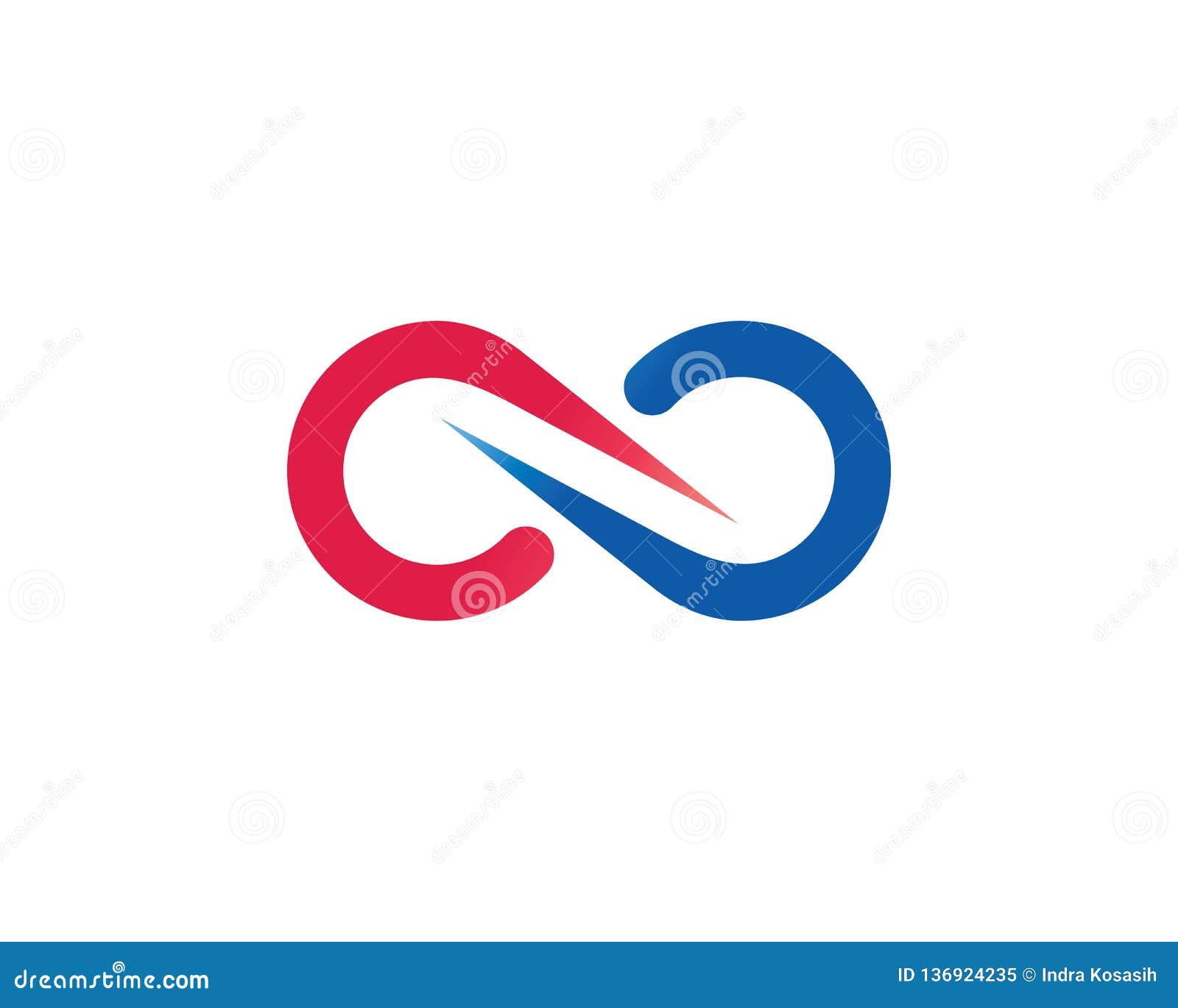 Infinity logo template stock vector. Illustration of logotype - 136924235