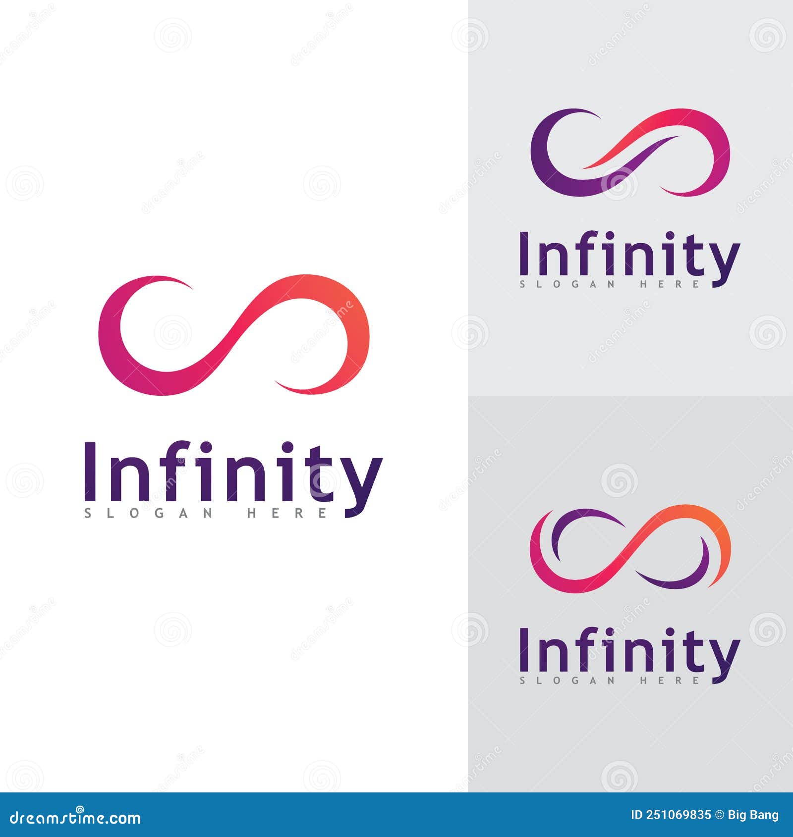 Infinity Design Vector stock vector. Illustration of shape - 251069835