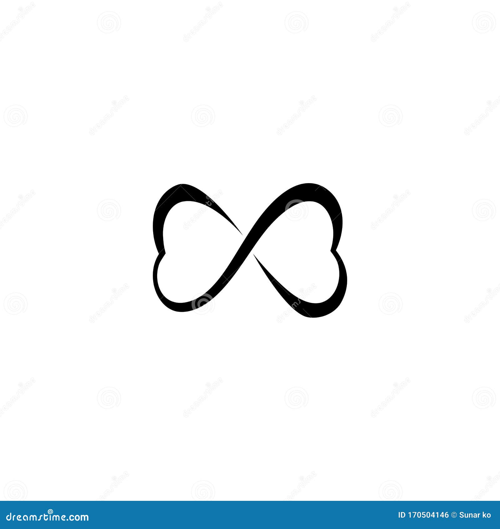 Infinity Design Vector stock illustratie. Illustration of geometrisch ...