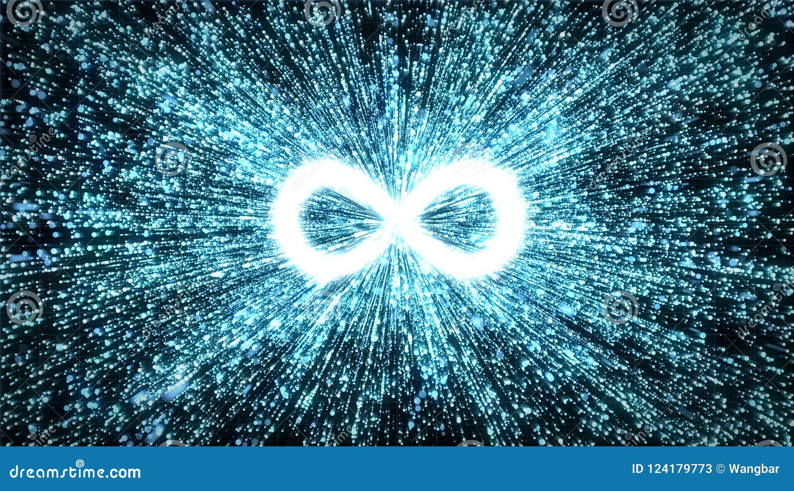 Infinity - the Digital Singularity in Particle Explosion with Motion ...