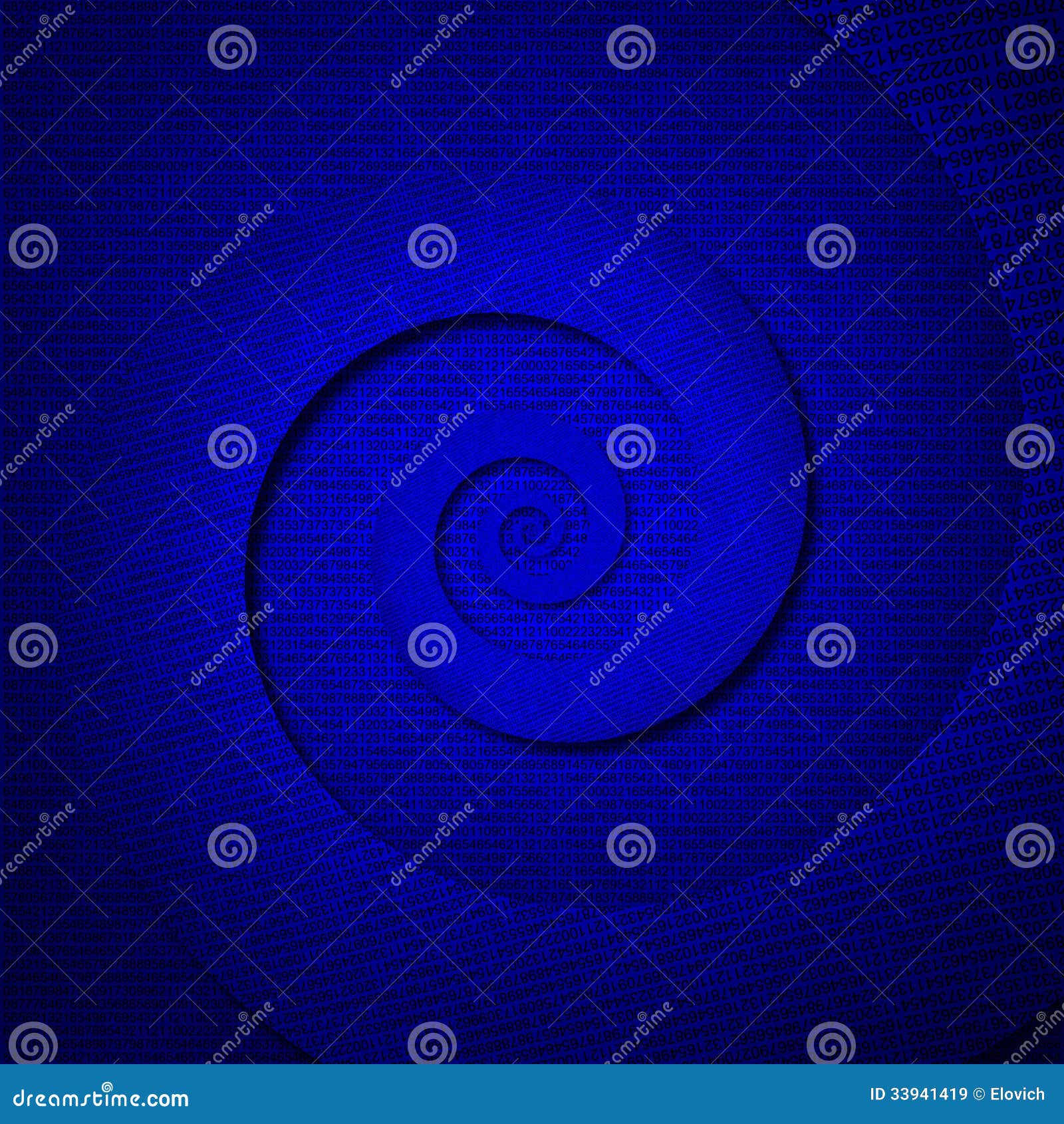 Infinity Digital Logo Vector Illustration | CartoonDealer.com #109718476