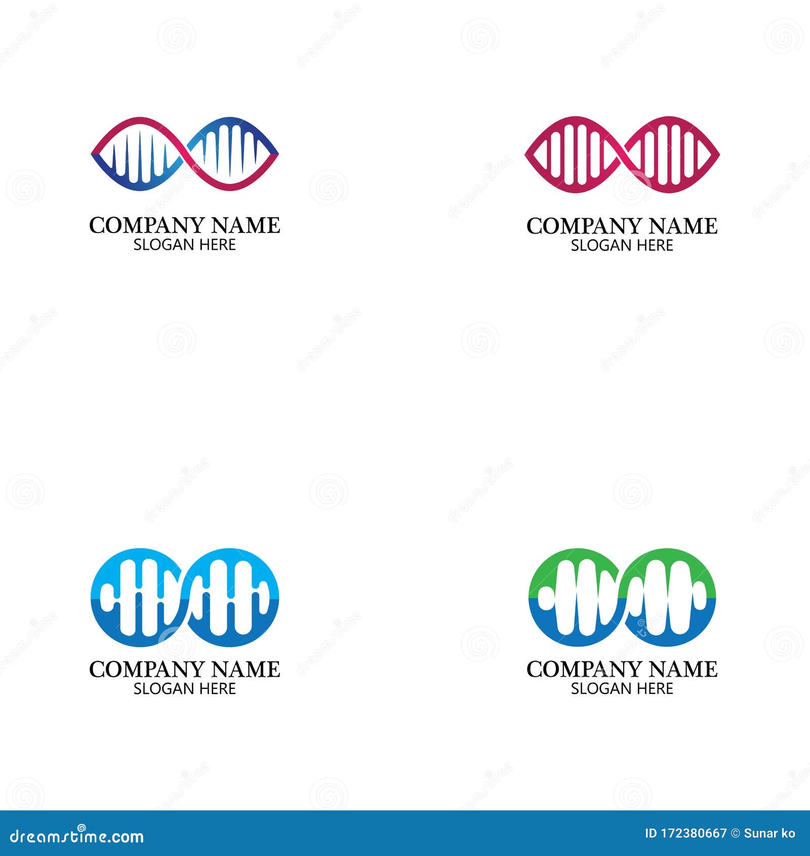 Infinity DNA Logo Icon Vector Stock Vector - Illustration of symbol ...